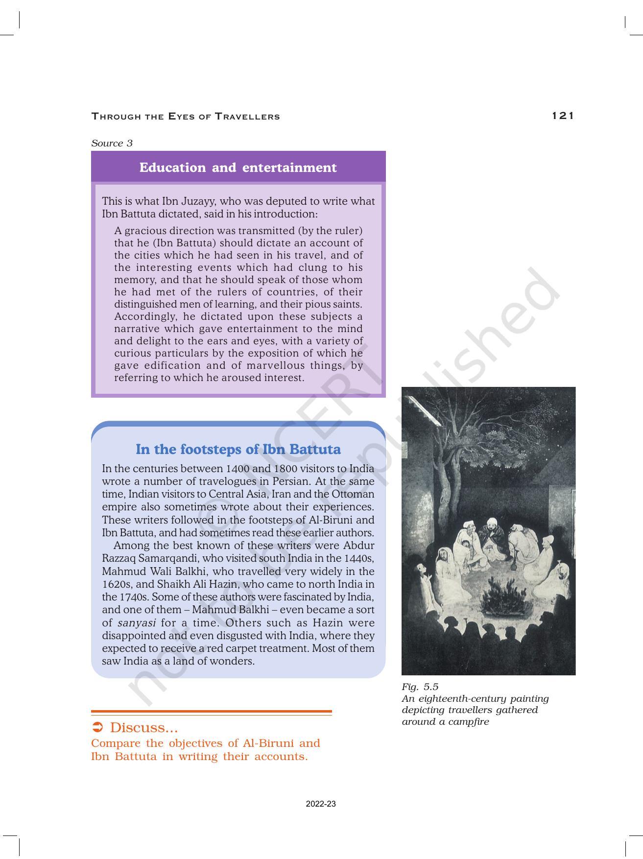 NCERT Book for Class 12 History Chapter 5 Through