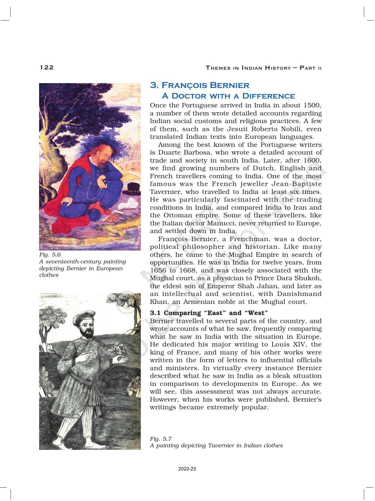 NCERT Book for Class 12 History Chapter 5 Through