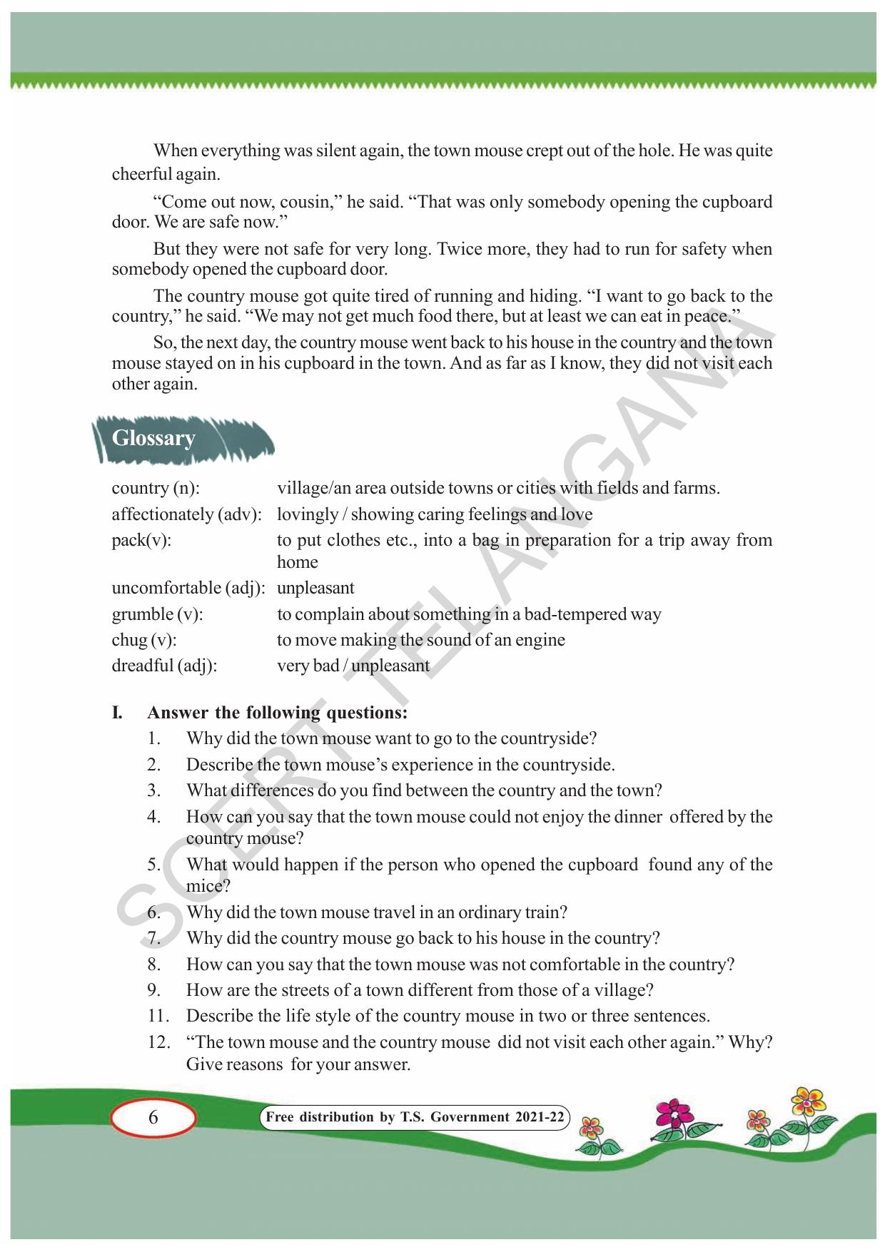 TS SCERT Class 7 English(English Medium) Text Book - IndCareer Docs