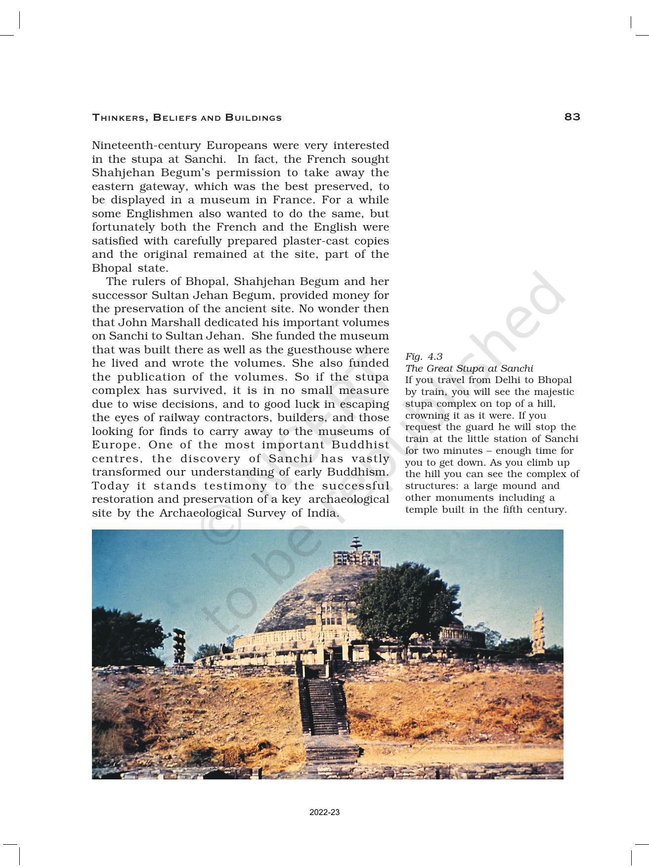 NCERT Book for Class 12 History Chapter 4 Thinkers, Beliefs