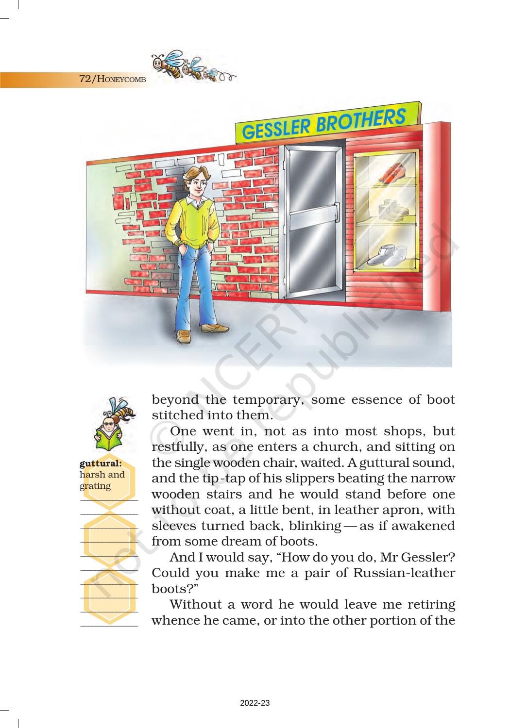 NCERT Book for Class 7 English (Honeycomb): Chapter 5-Quality ...