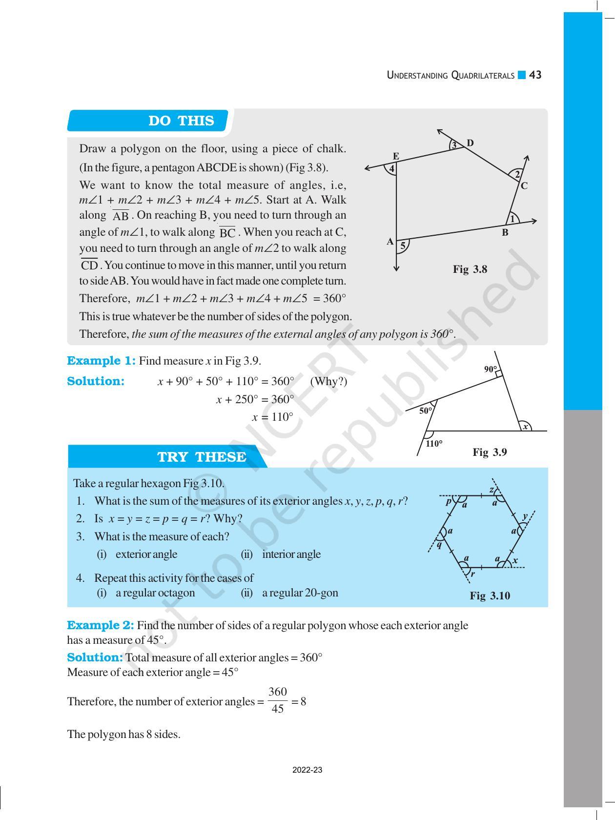 NCERT Book for Class 8 Maths Chapter 3 Understanding