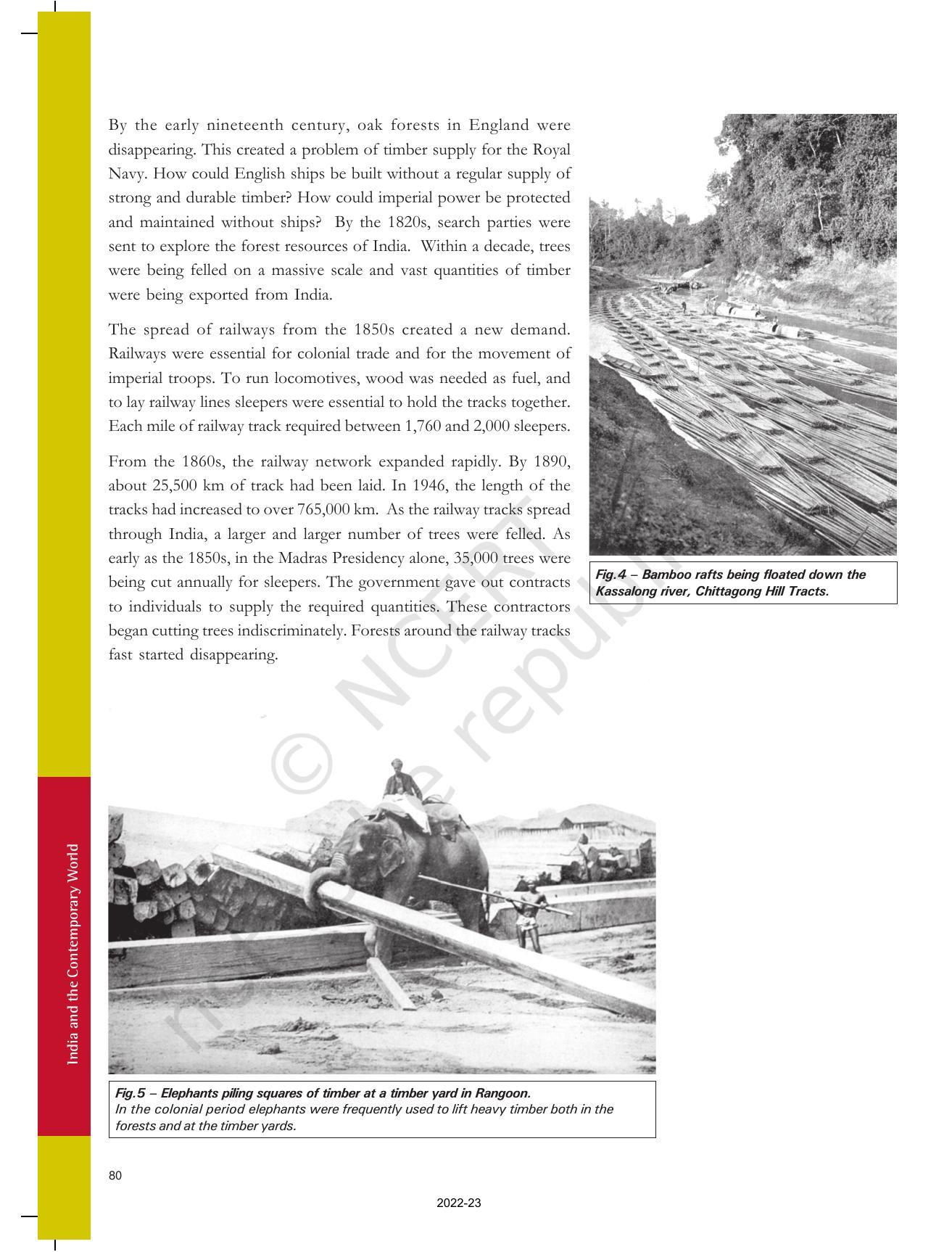 NCERT Book for Class 9 History Chapter 4 Forest Society