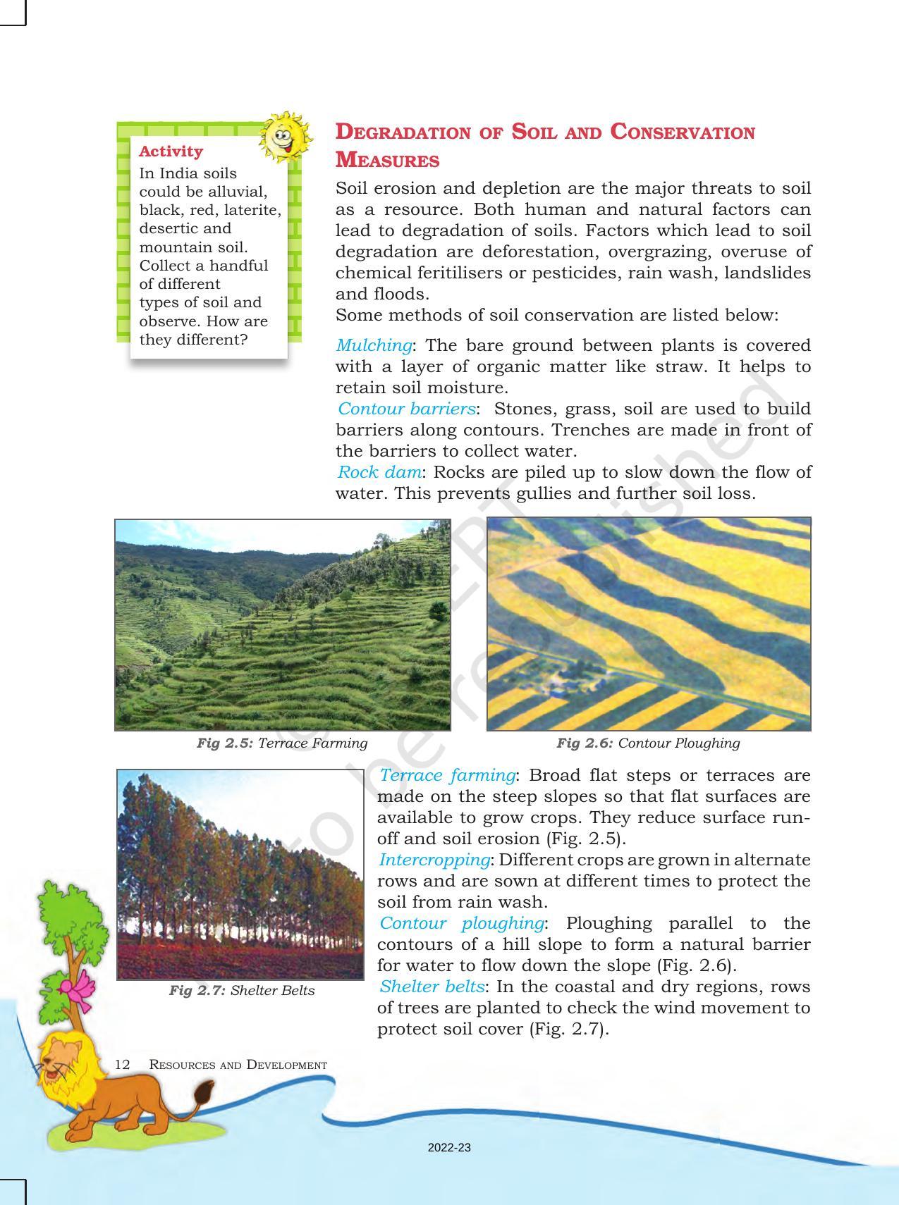NCERT Book for Class 8 Geography Chapter 2 Land, Soil, Water
