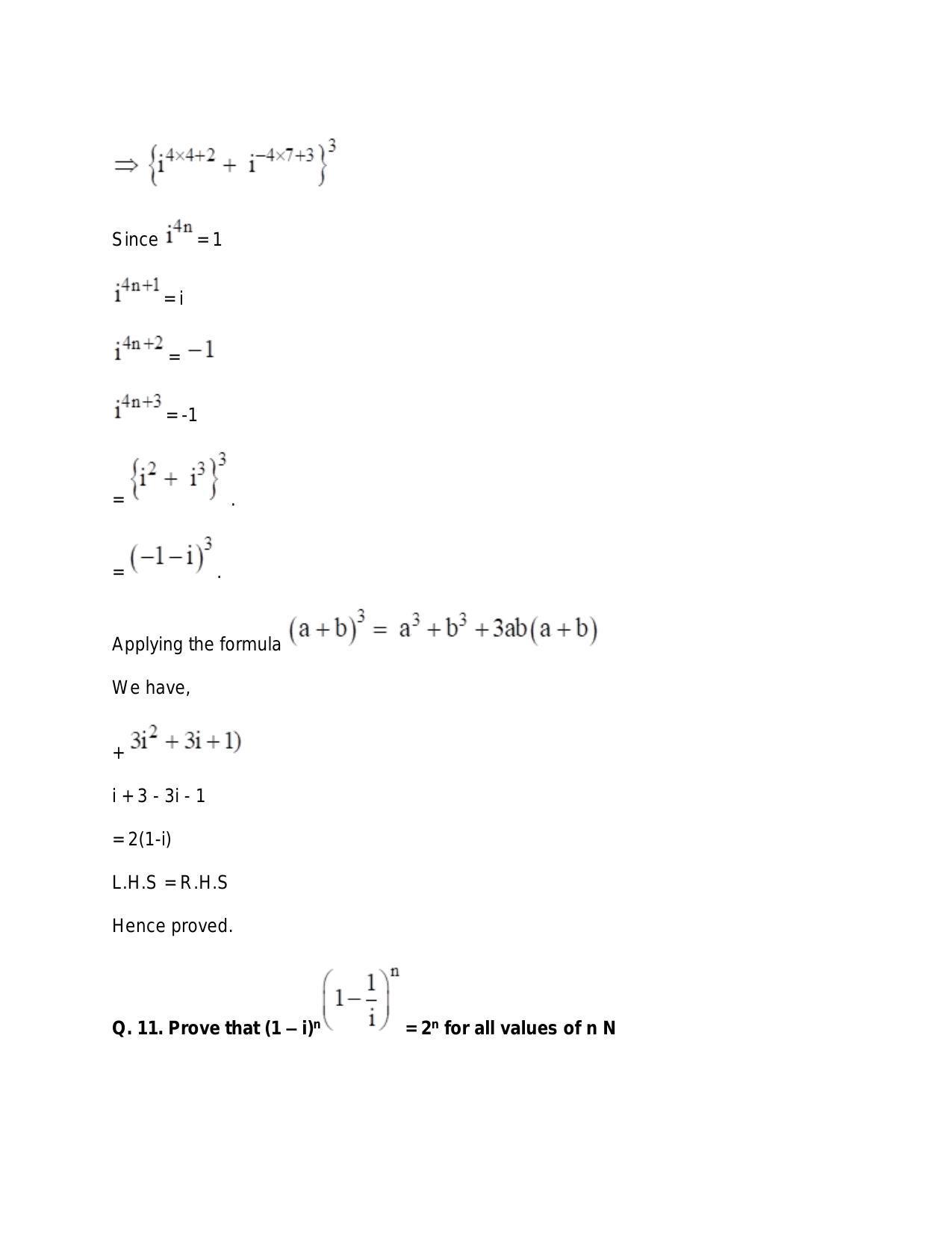 RS Aggarwal Solutions for 11th Class Maths Chapter 5-Complex Numbers and Quadratic Equations ...