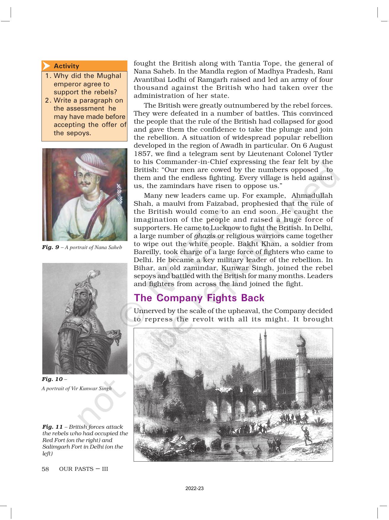 NCERT Book for Class 8 History Chapter 5 When People Rebel