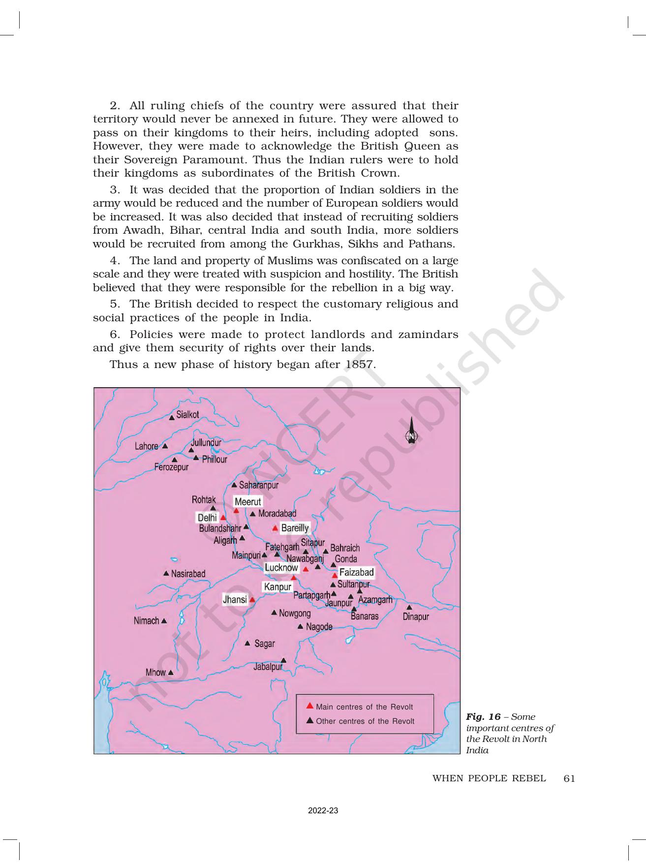 NCERT Book for Class 8 History Chapter 5 When People Rebel