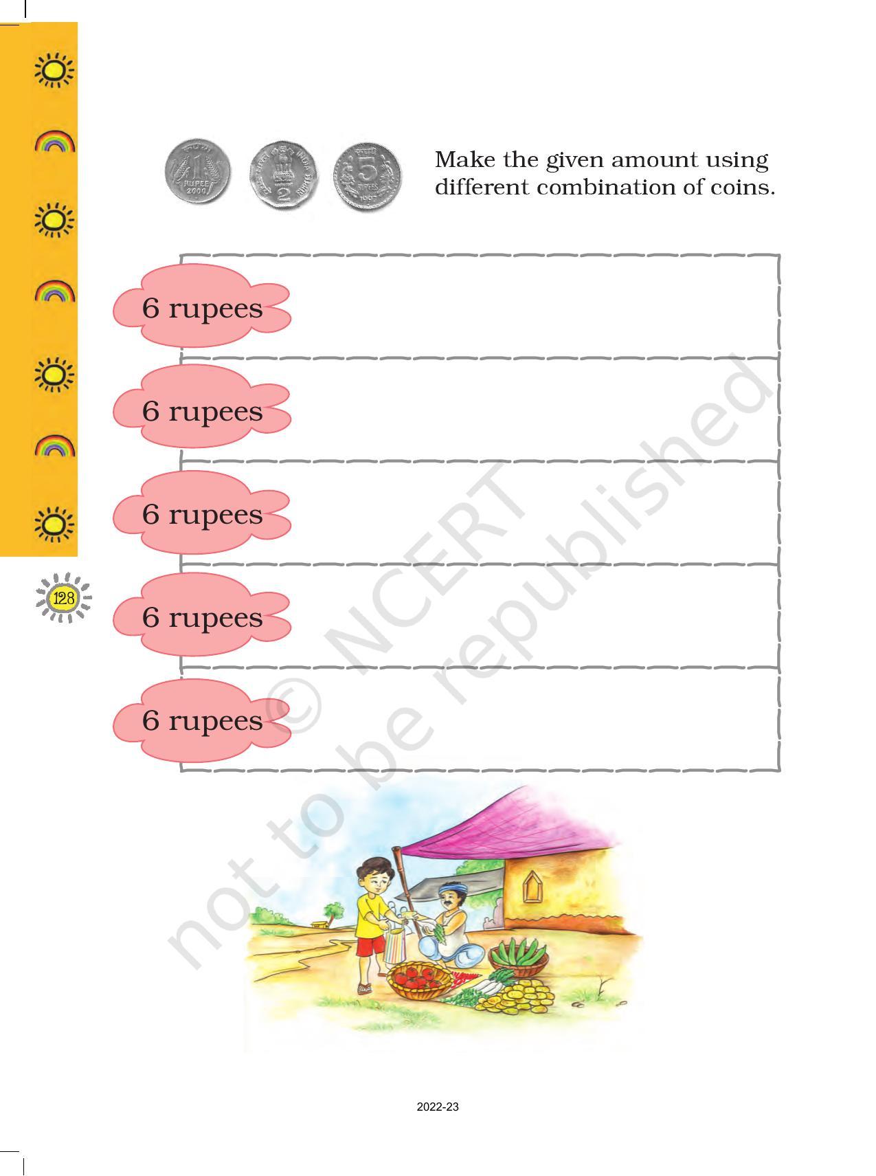 NCERT Book for Class 1 Maths :Chapter 12-Money - IndCareer Schools