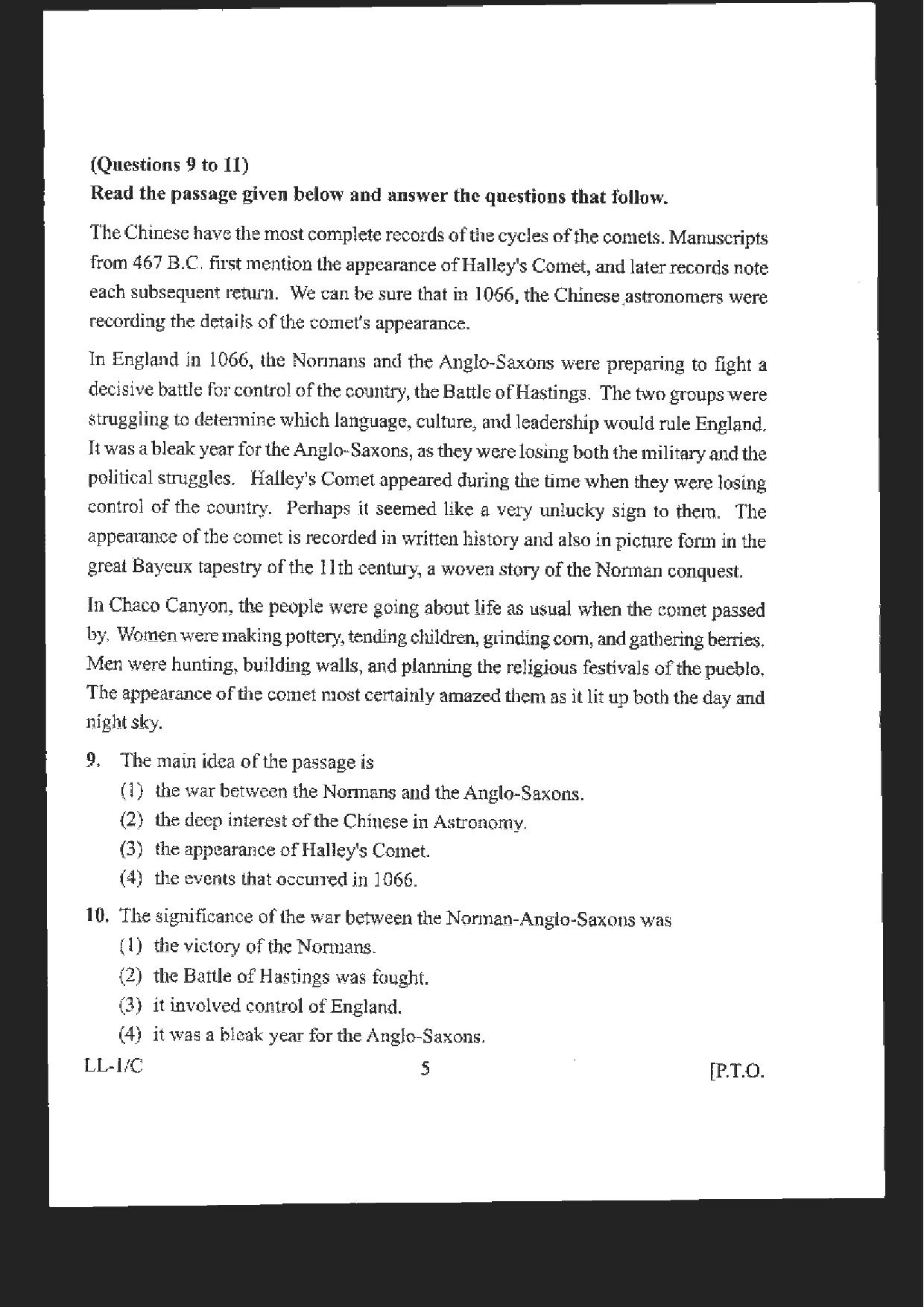 RIE CEE Old Question Paper of Group A - IndCareer Docs