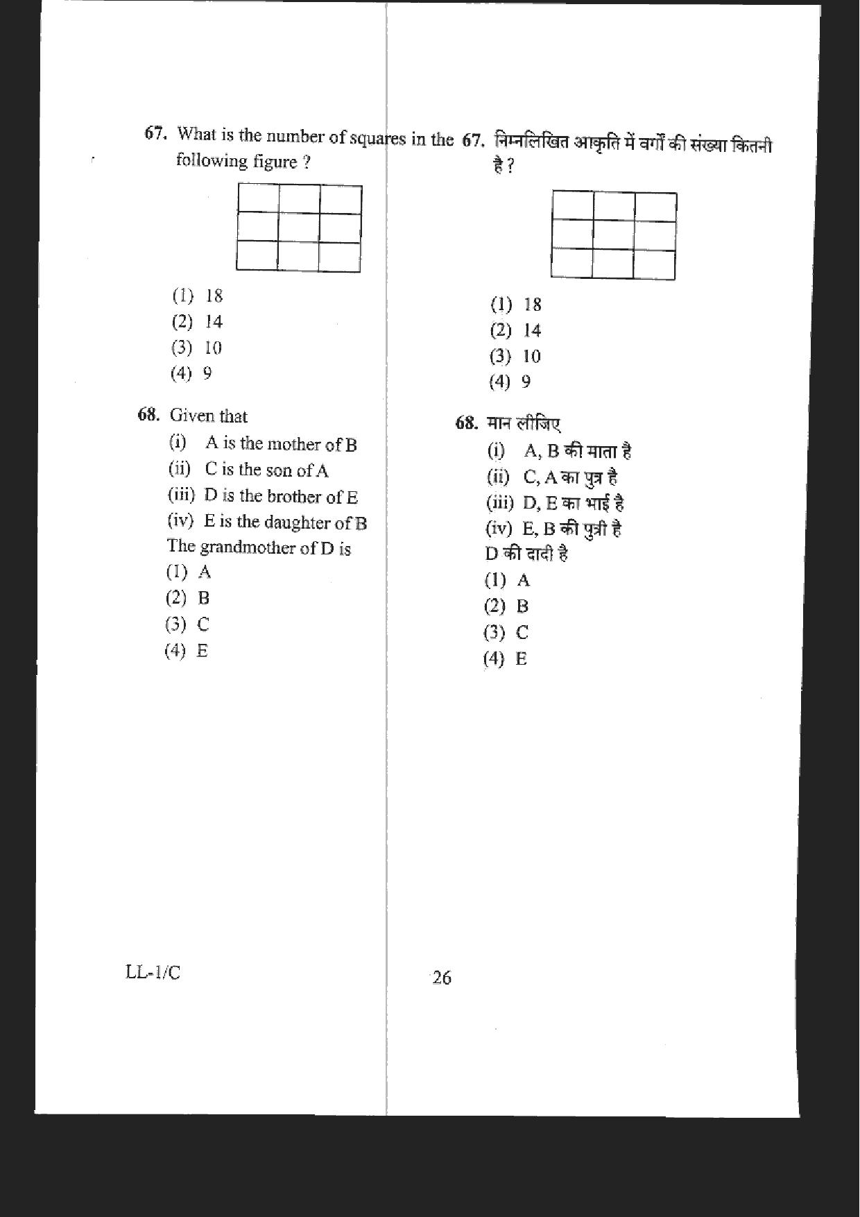 RIE CEE Old Question Paper of Group A - IndCareer Docs