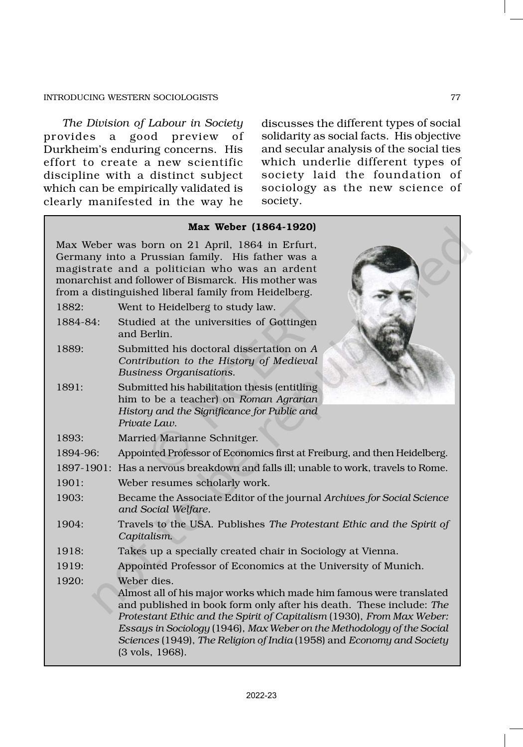 Ncert Book For Class 11 Sociology Chapter 4 Introducing