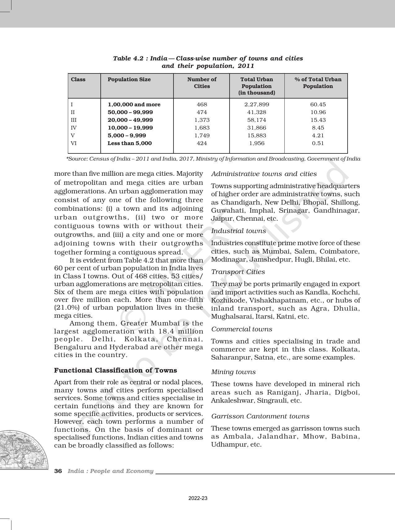 NCERT Book for Class 12 Geography Chapter 4 Human