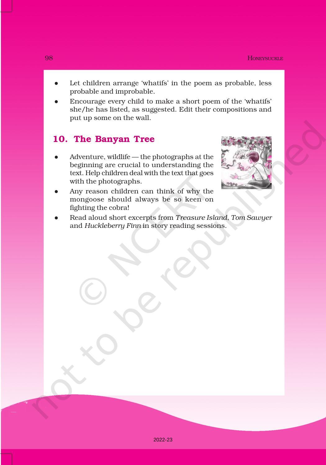 NCERT Book for Class 6 English(Honeysuckle) : Chapter 8-A Game of ...