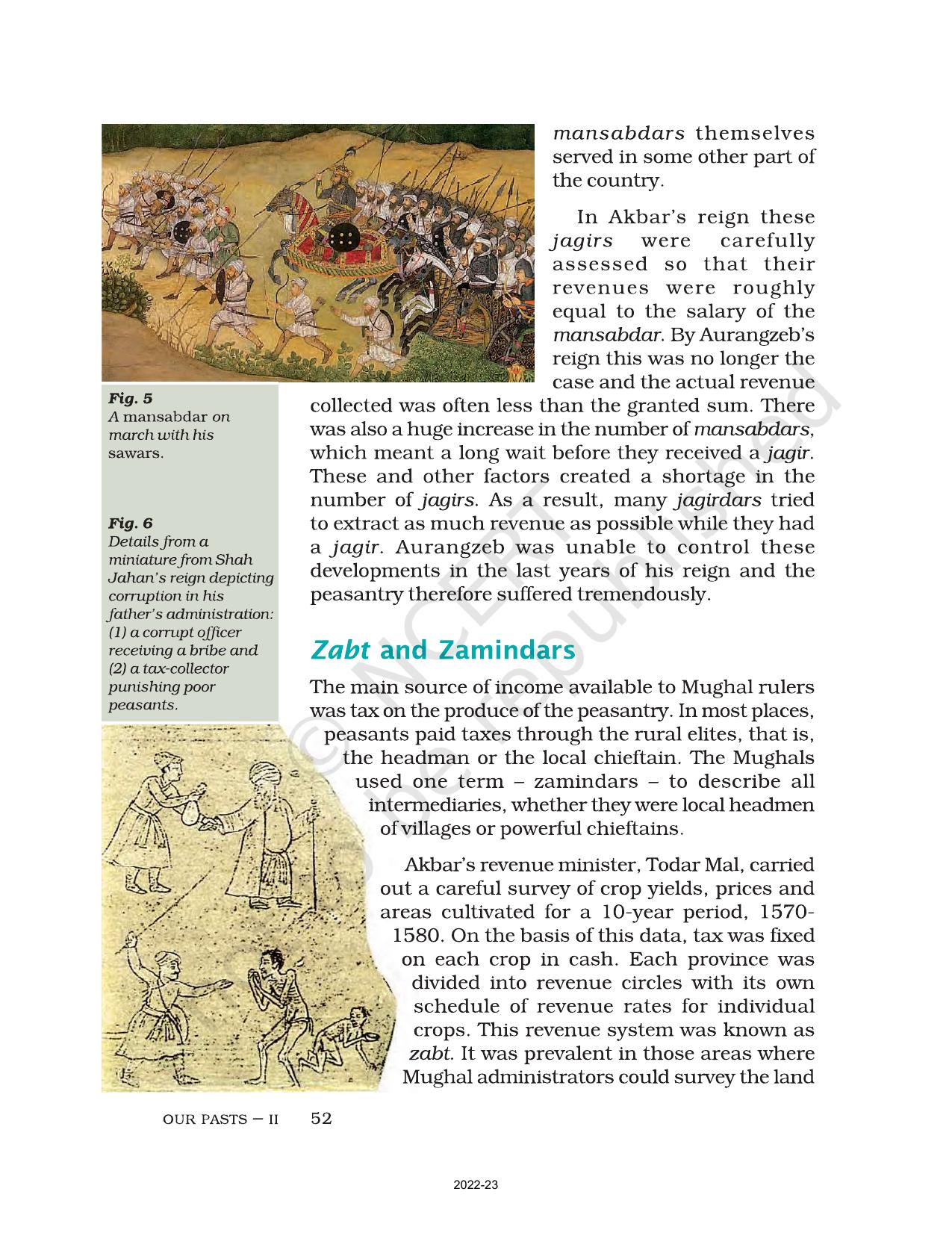NCERT Book for Class 7 Social Science(History): Chapter 4-The Mughal ...