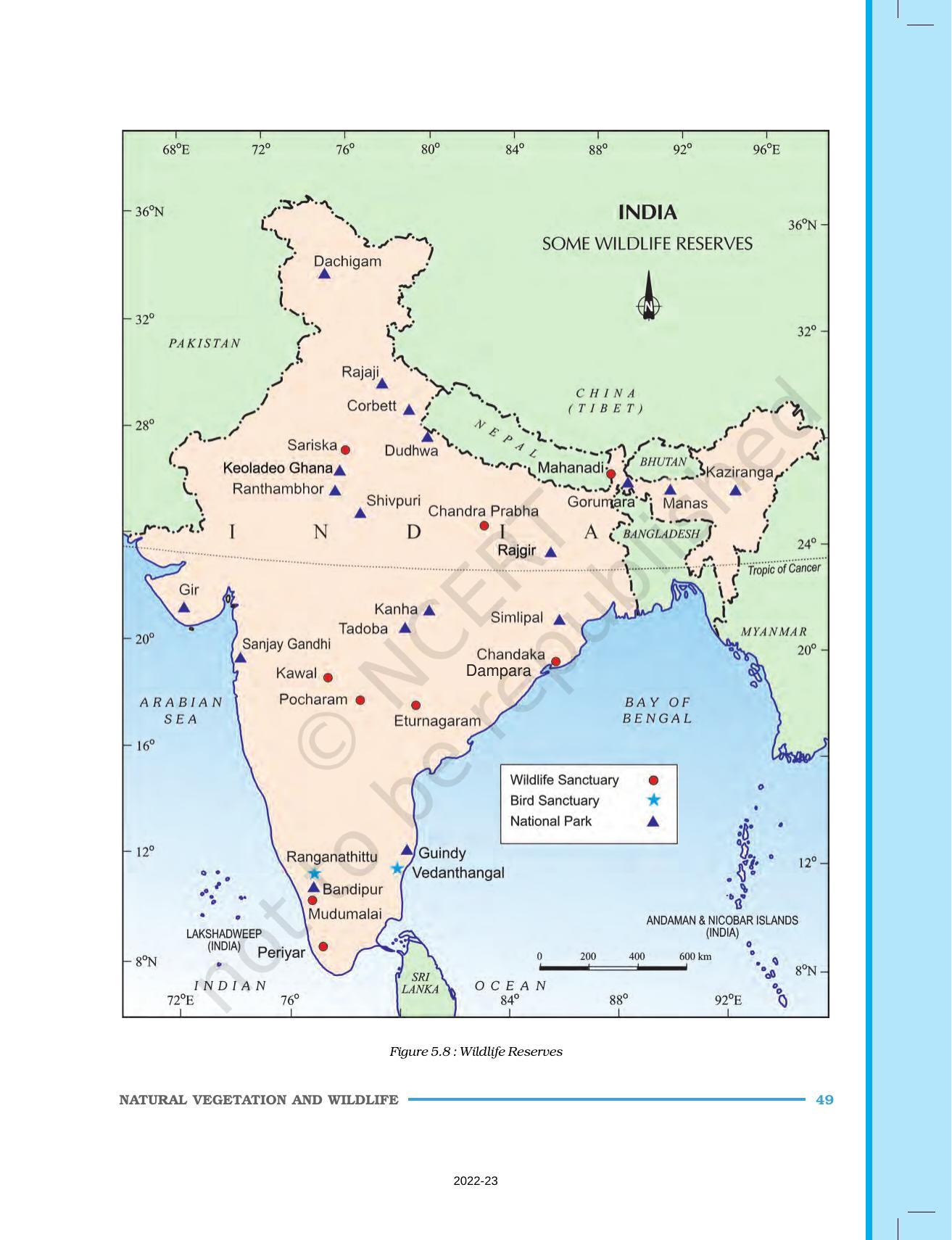 NCERT Book for Class 9 Geography Chapter 5 Natural Vegetation