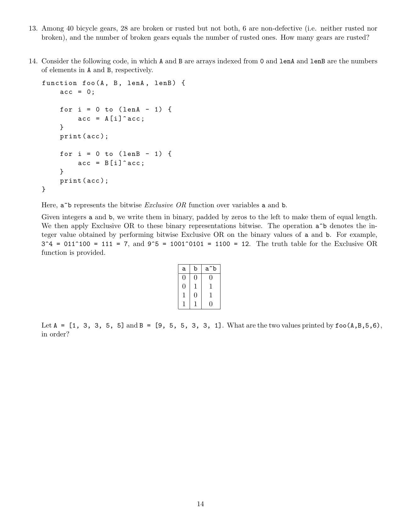 CMI Entrance Exam 2022 Question Paper MSc Data Science - IndCareer Docs