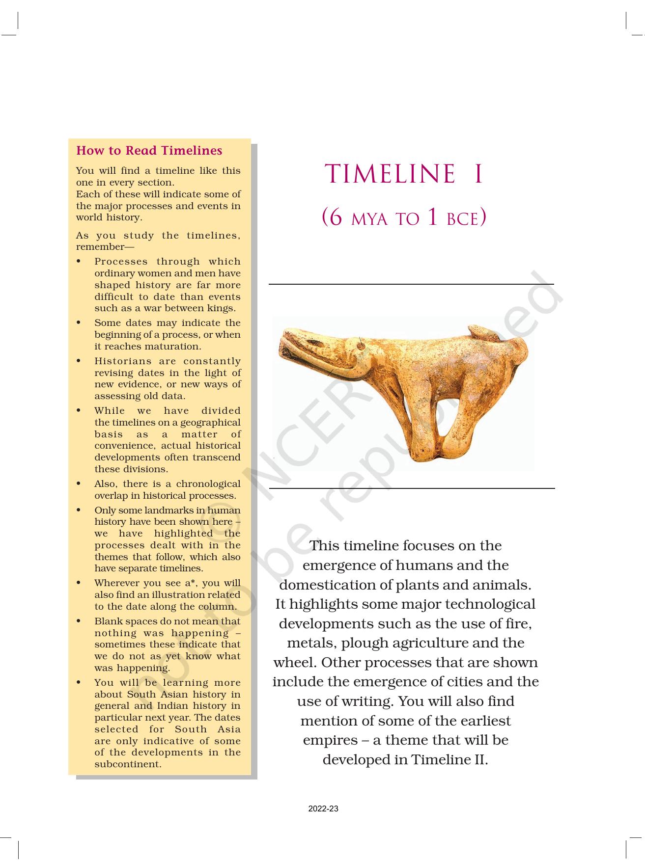 NCERT Book for Class 11 History Chapter 1 From the Beginning