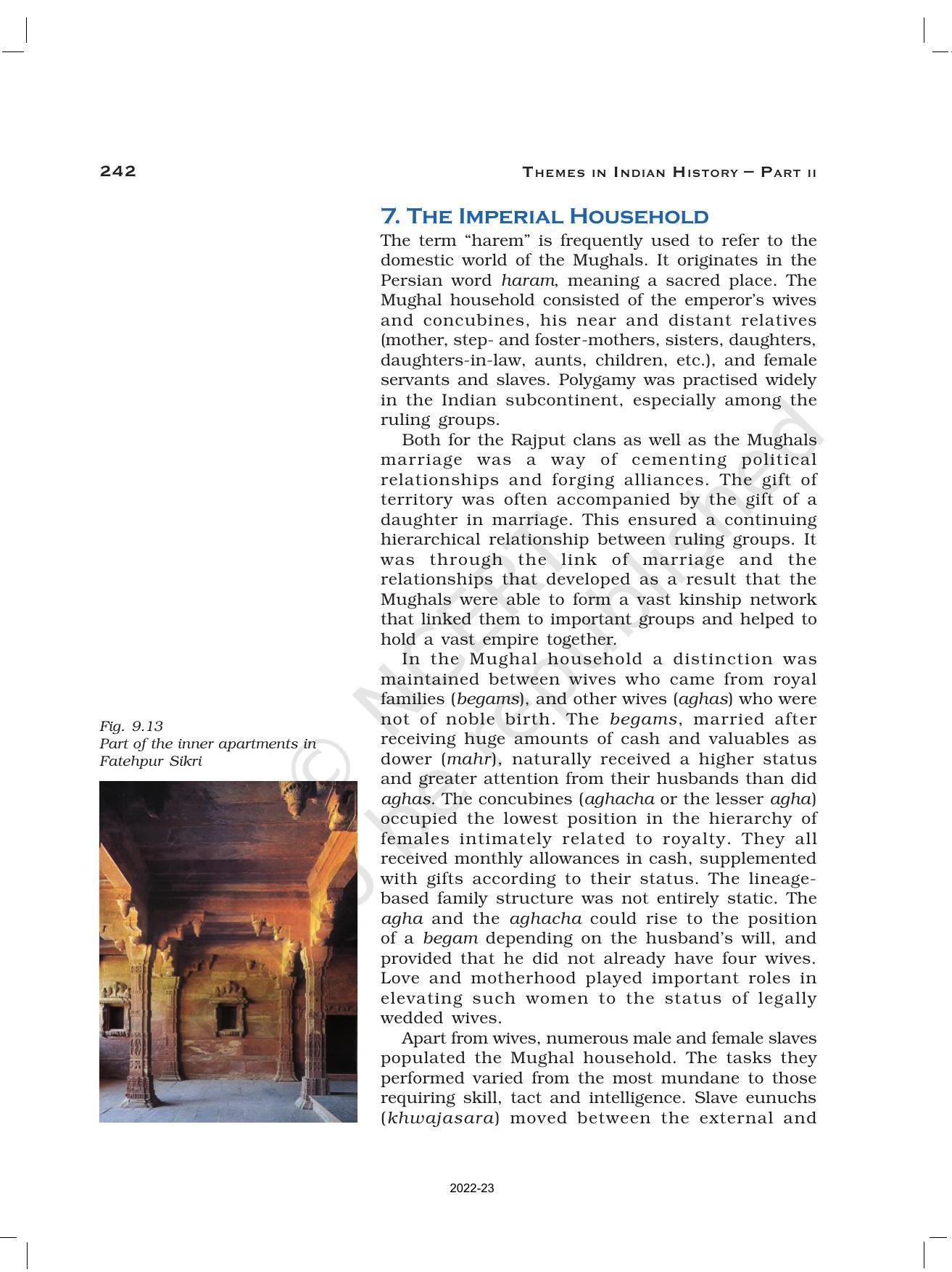 NCERT Book for Class 12 History Chapter 9 Kings and Chronicles