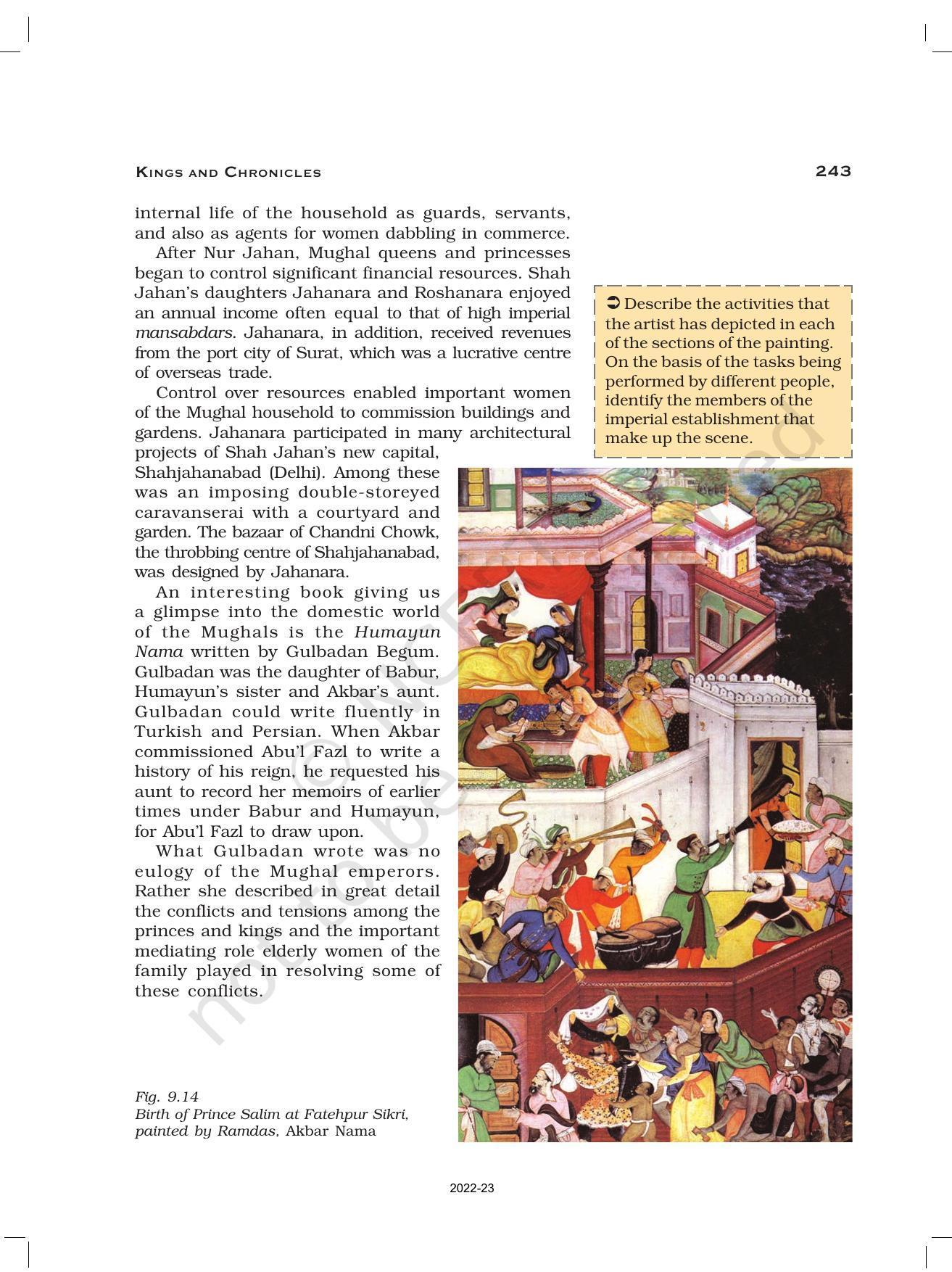 NCERT Book for Class 12 History Chapter 9 Kings and Chronicles