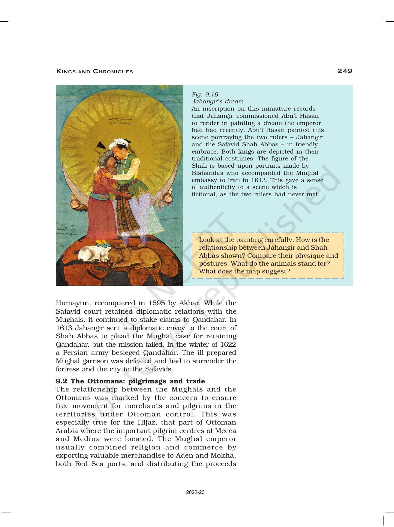 NCERT Book for Class 12 History Chapter 9 Kings and Chronicles