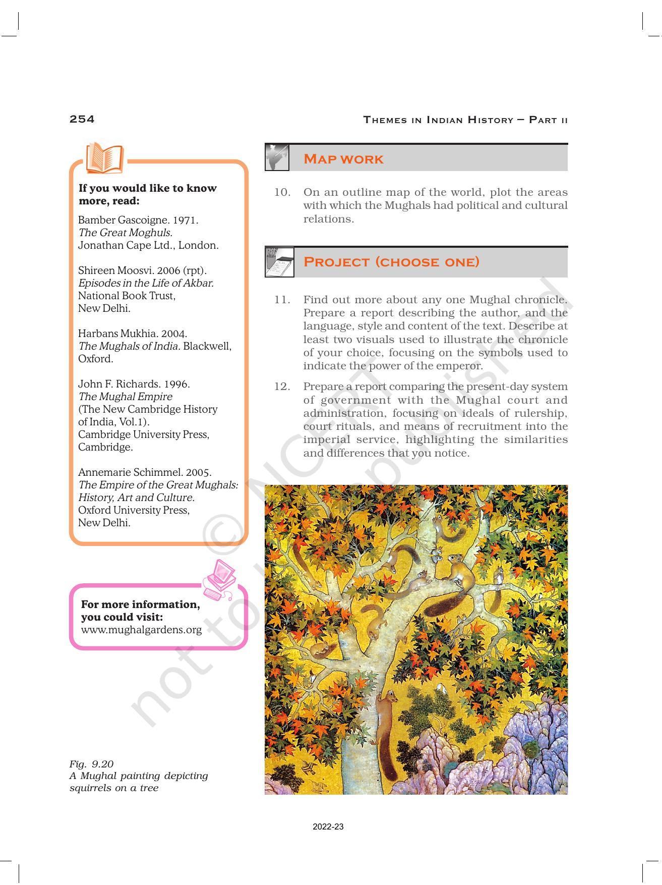 NCERT Book for Class 12 History Chapter 9 Kings and Chronicles