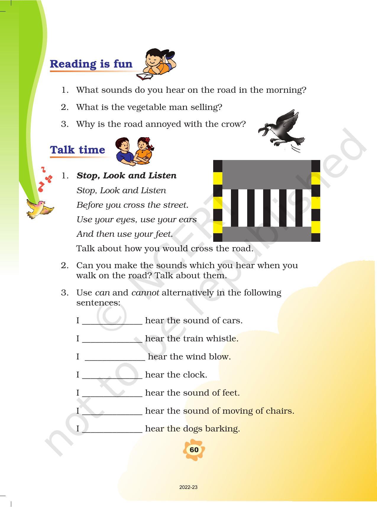 NCERT Book for Class 3 English: Unit VI.2-The Story of the Road ...