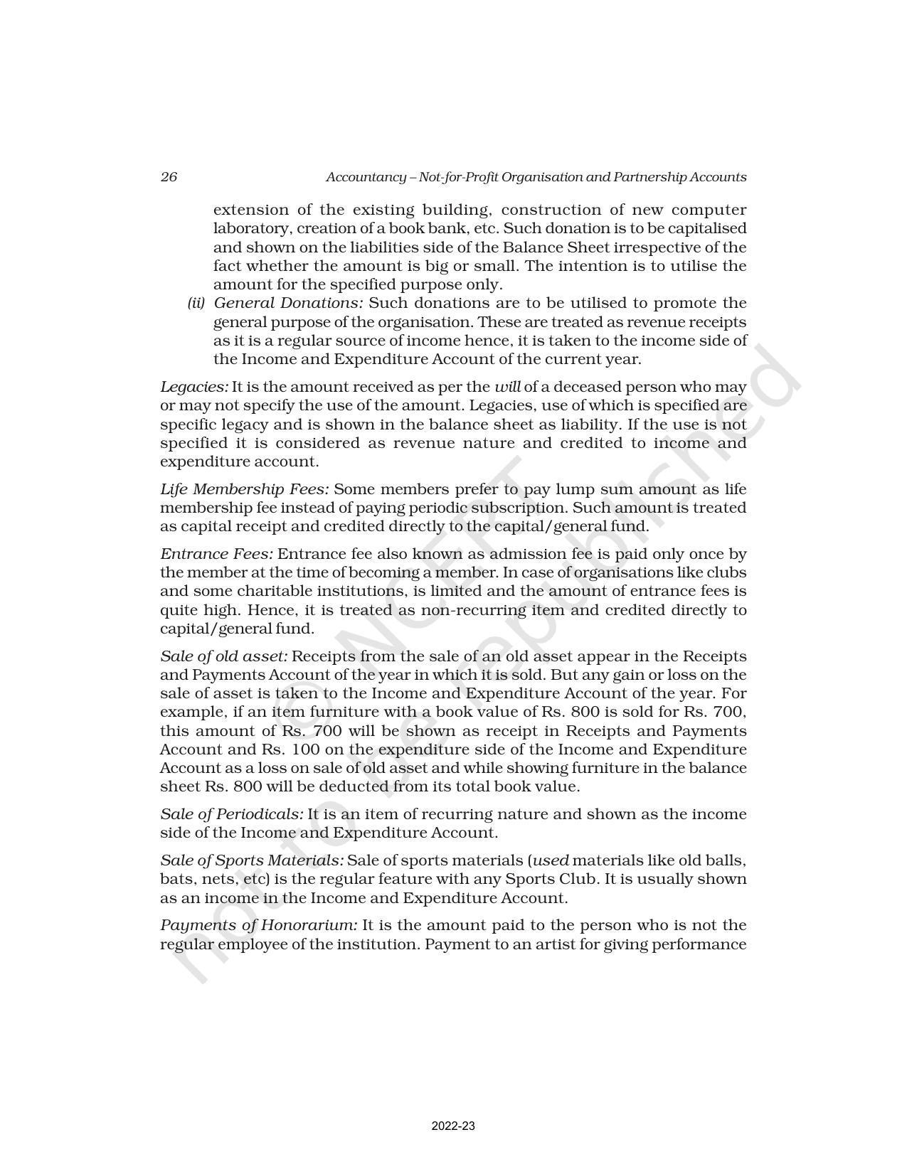 NCERT Book for Class 12 Accountancy Part I Chapter 2