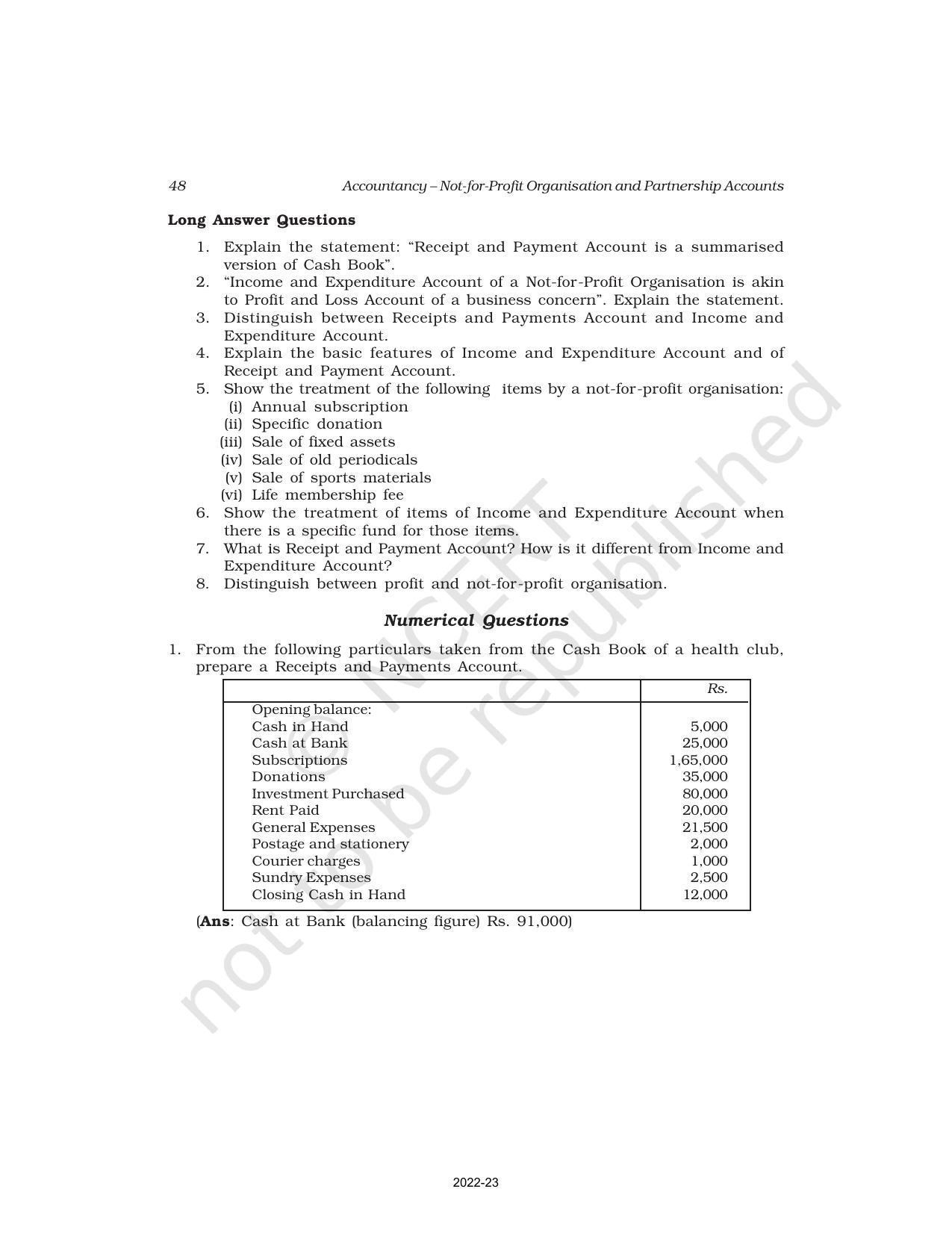 NCERT Book for Class 12 Accountancy Part I Chapter 2