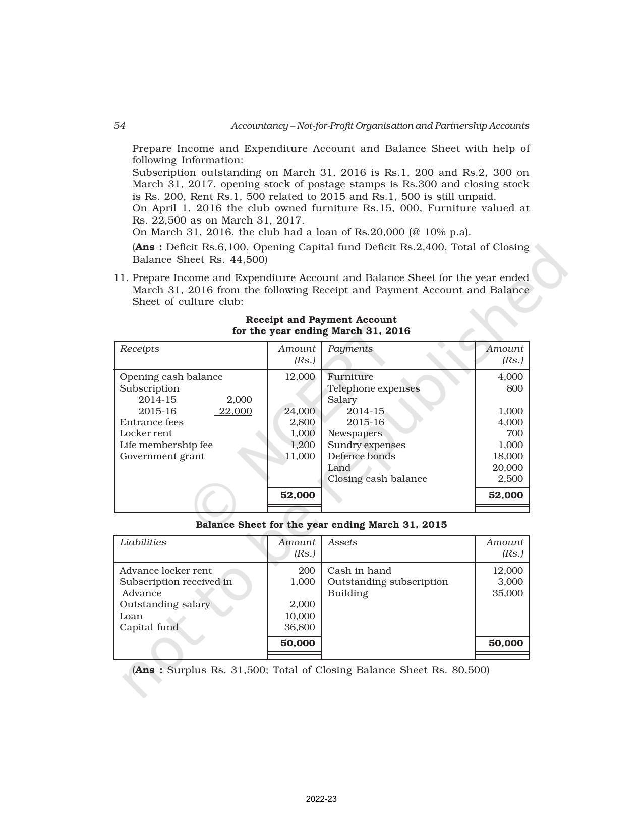 NCERT Book for Class 12 Accountancy Part I Chapter 2