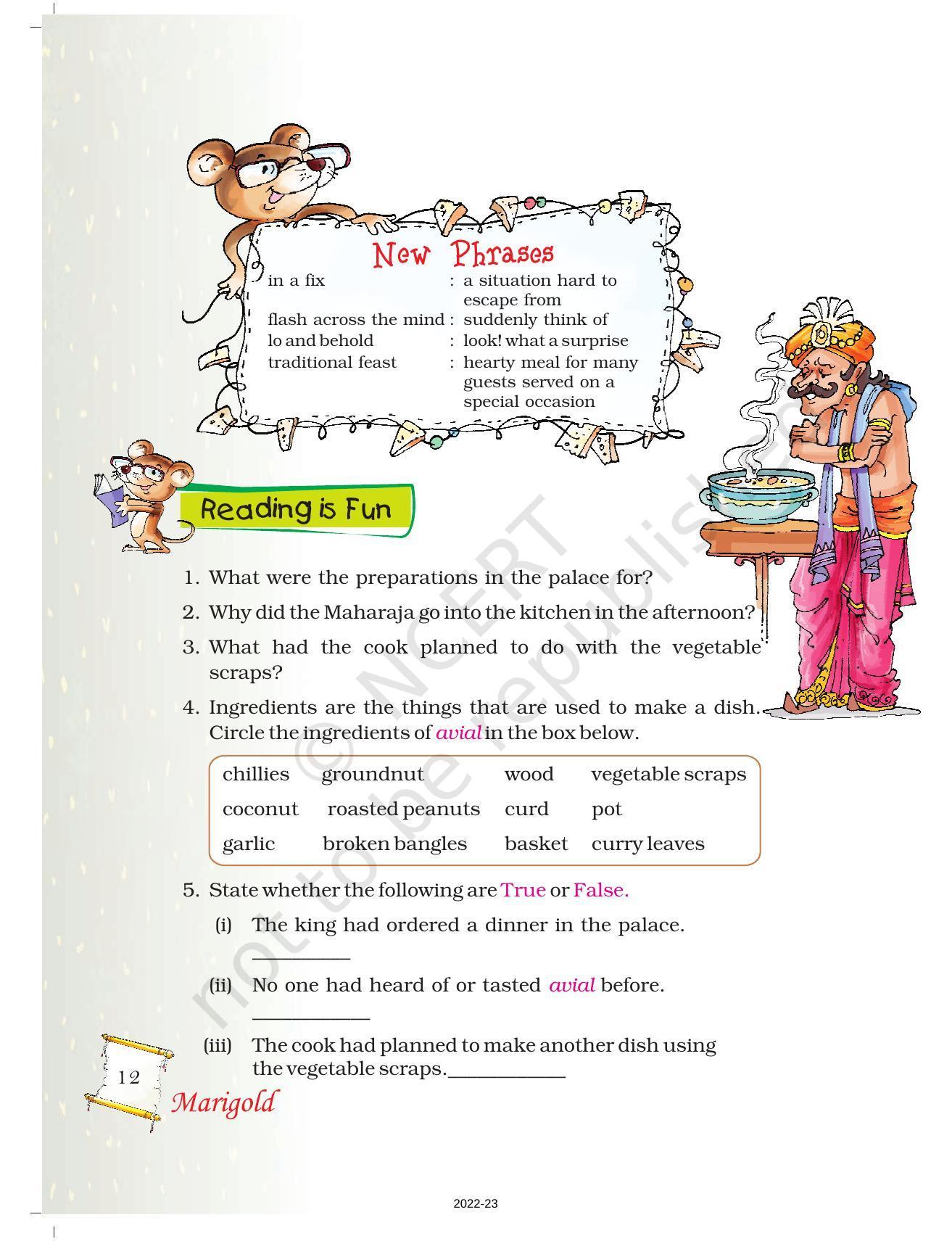 NCERT Book for Class 5 English Chapter 1 Ice-Cream Man - IndCareer Schools