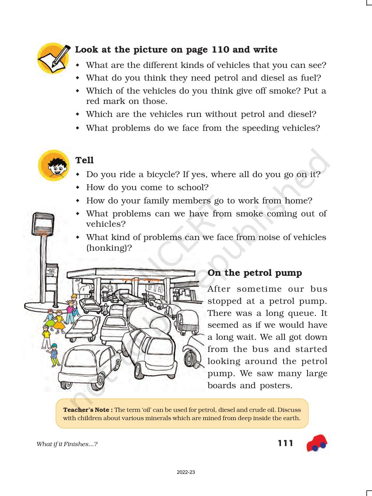 NCERT Book for Class 5 EVS Chapter 12 What if it Finishes…? - IndCareer ...