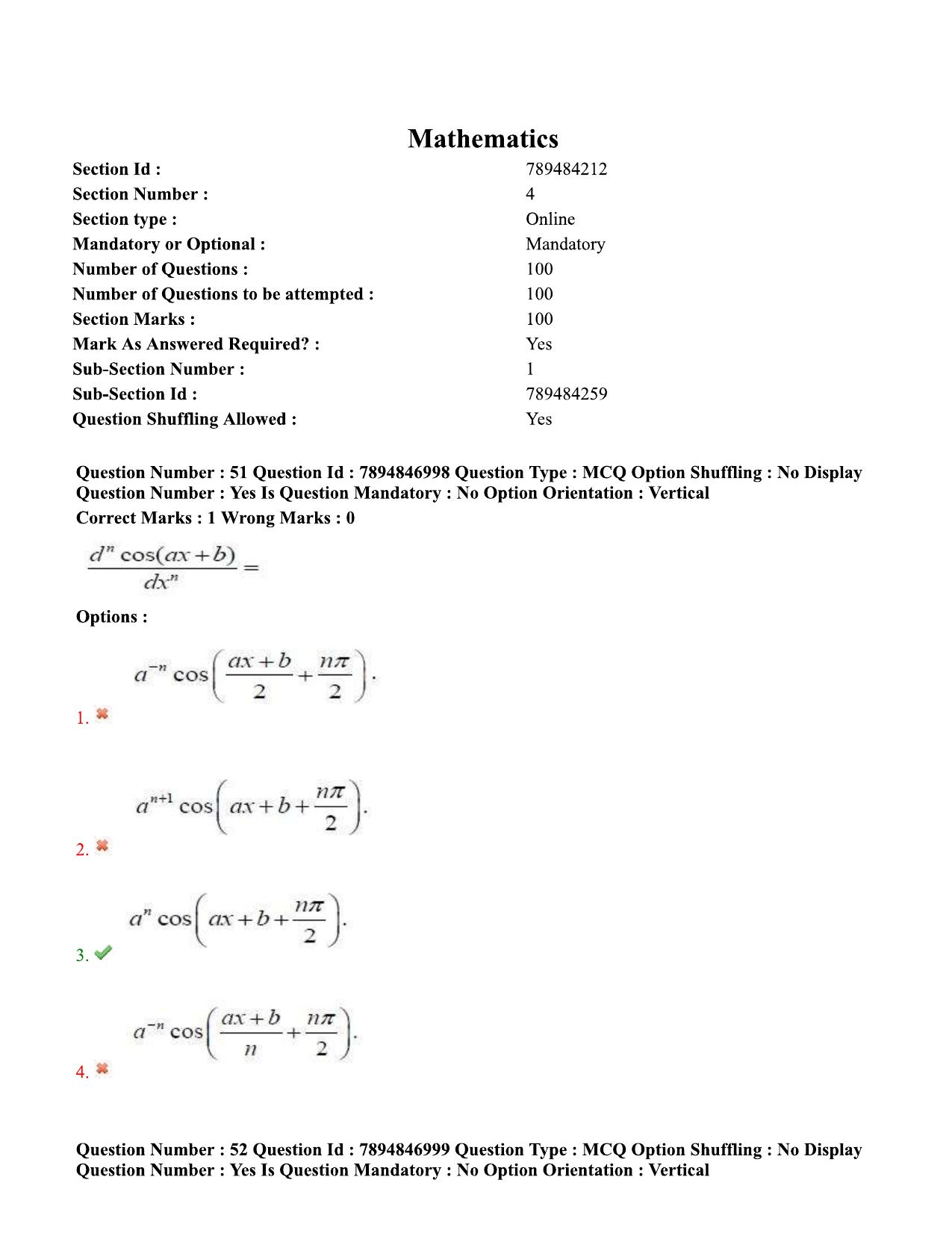 TS EDCET Question Papers 2020 - Mathematics - IndCareer Docs
