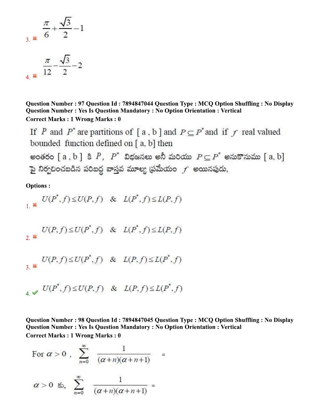 TS EDCET Question Papers 2020 - Mathematics - IndCareer Docs