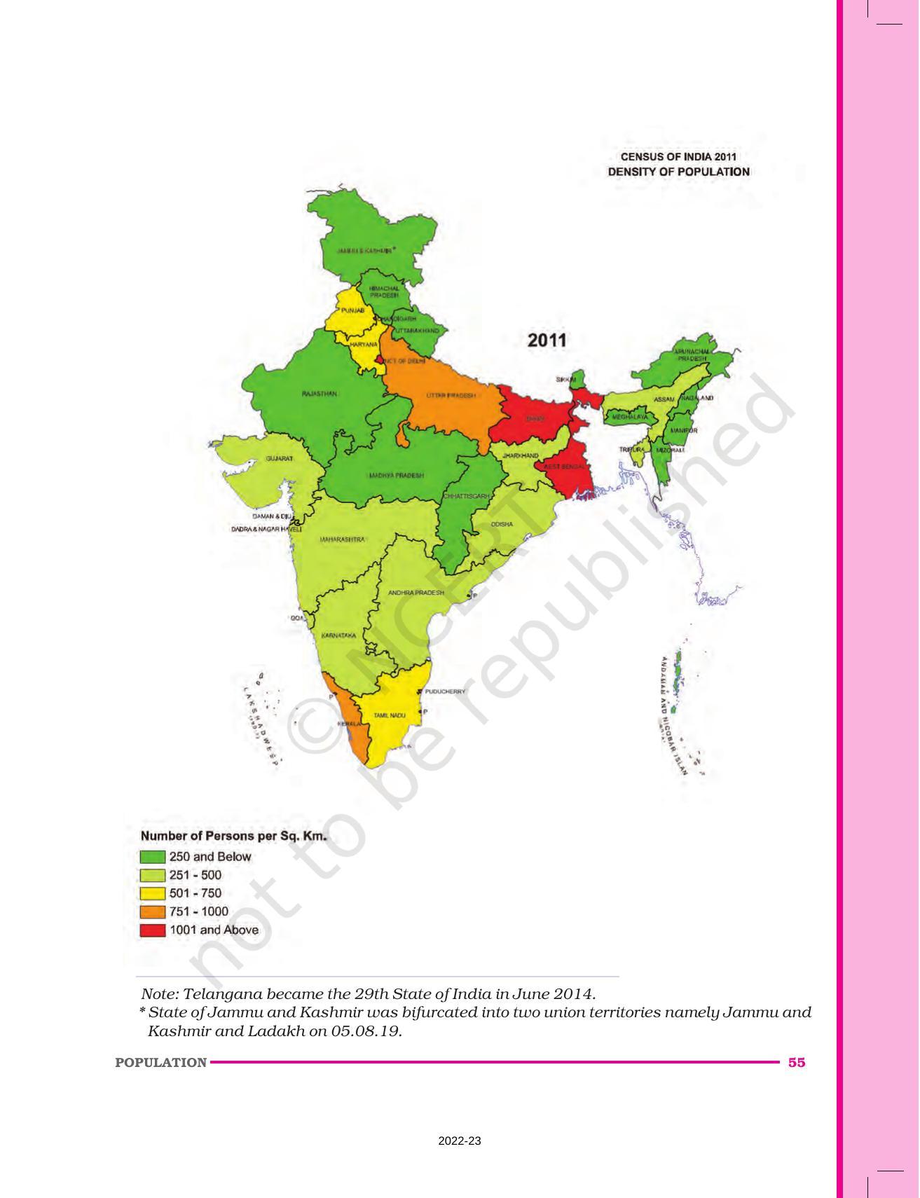 NCERT Book for Class 9 Geography Chapter 6 Population