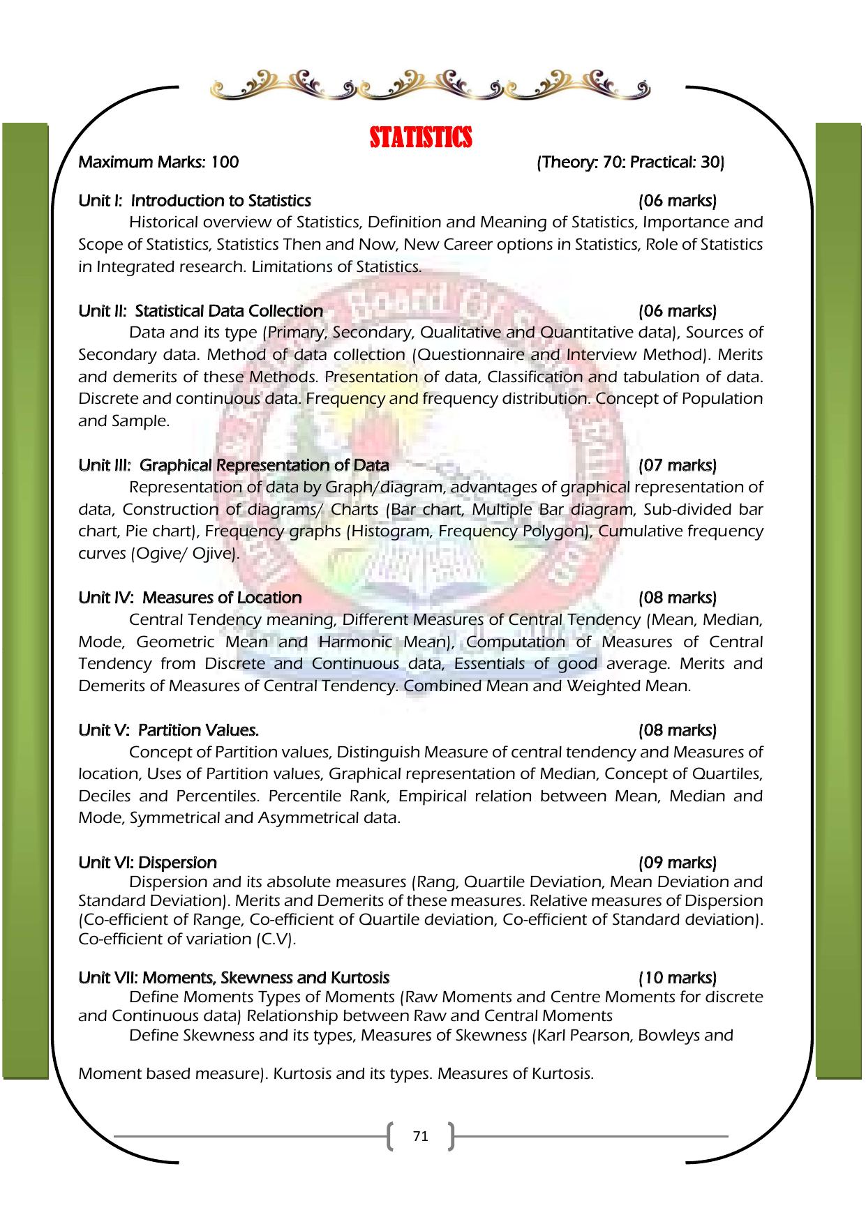 JKBOSE Class 11 Syllabus - IndCareer Schools