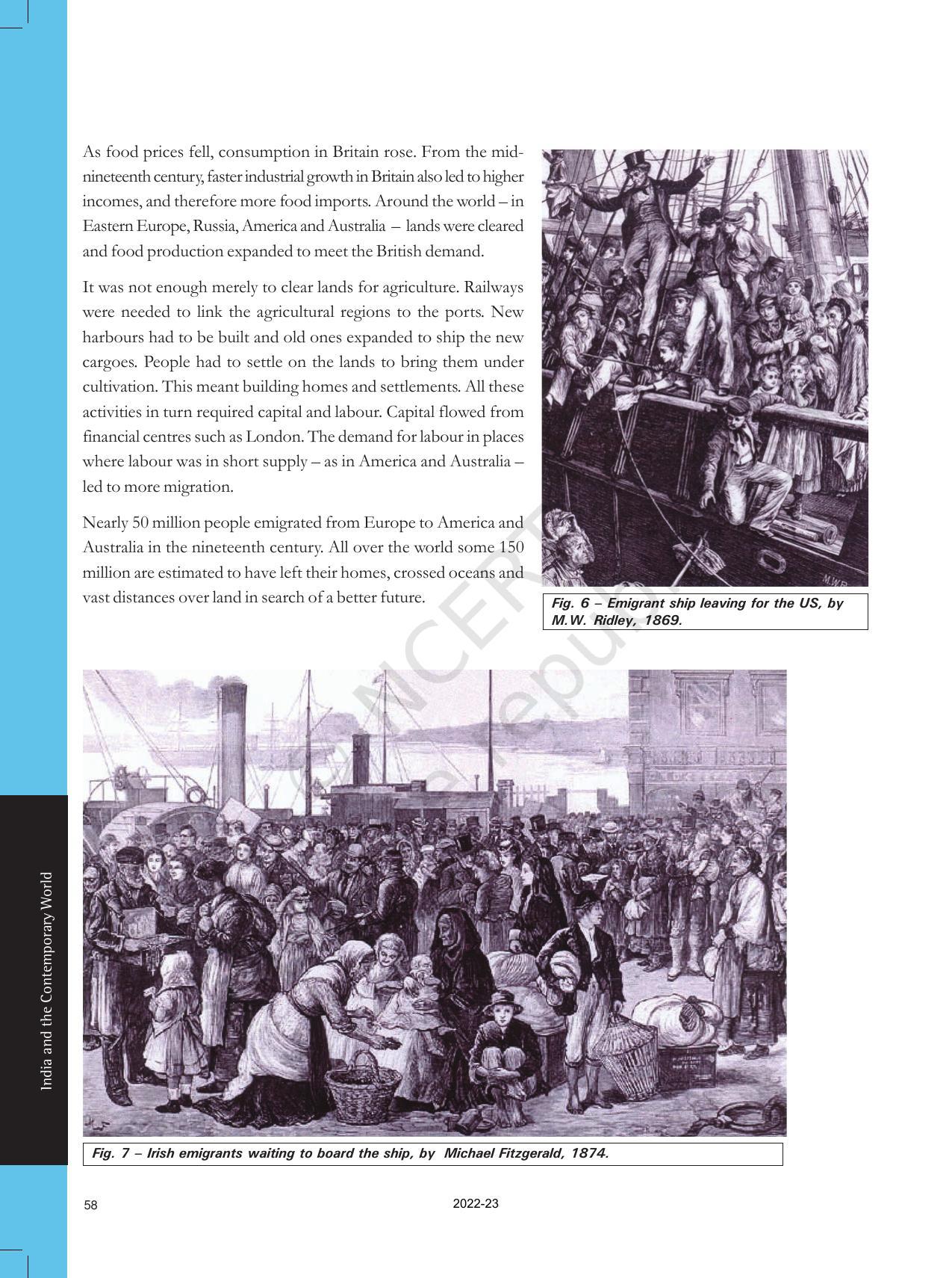 NCERT Book for Class 10 History Chapter 3 The Making of a Global World