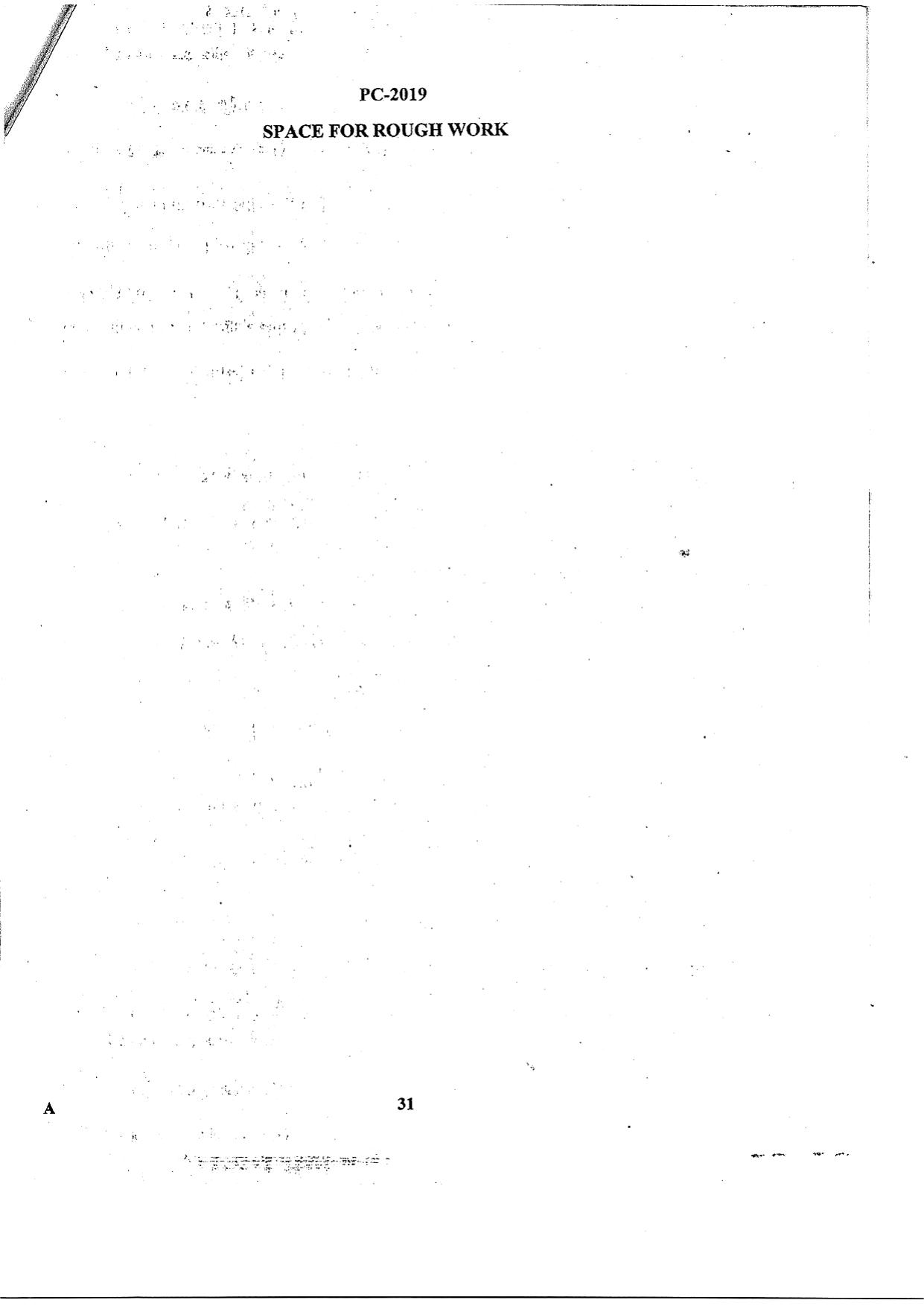 WBJEE 2019 Physics & Chemistry Paper - IndCareer Docs