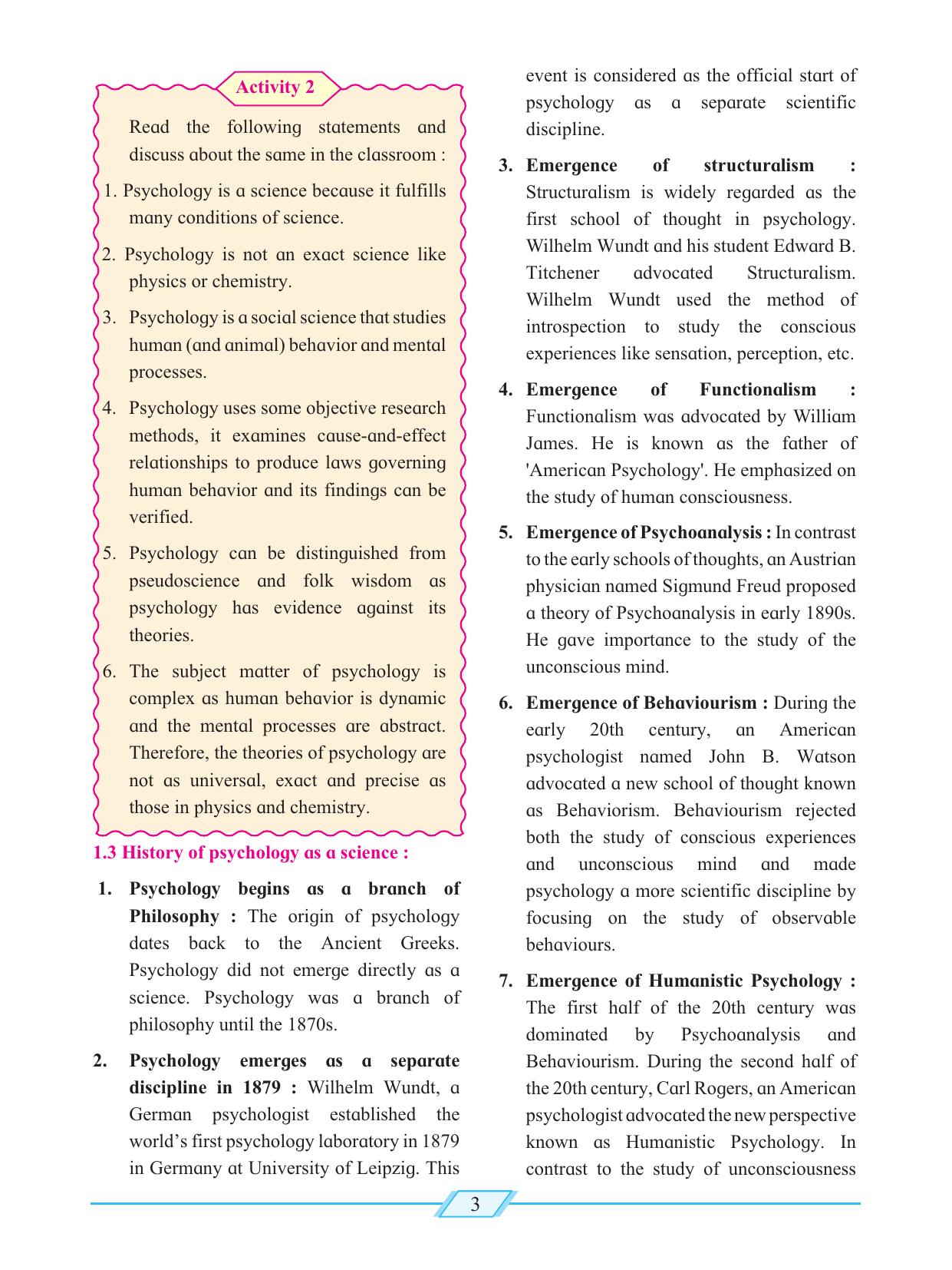 Maharashtra Board Class 12 Psychology Textbook - IndCareer Docs
