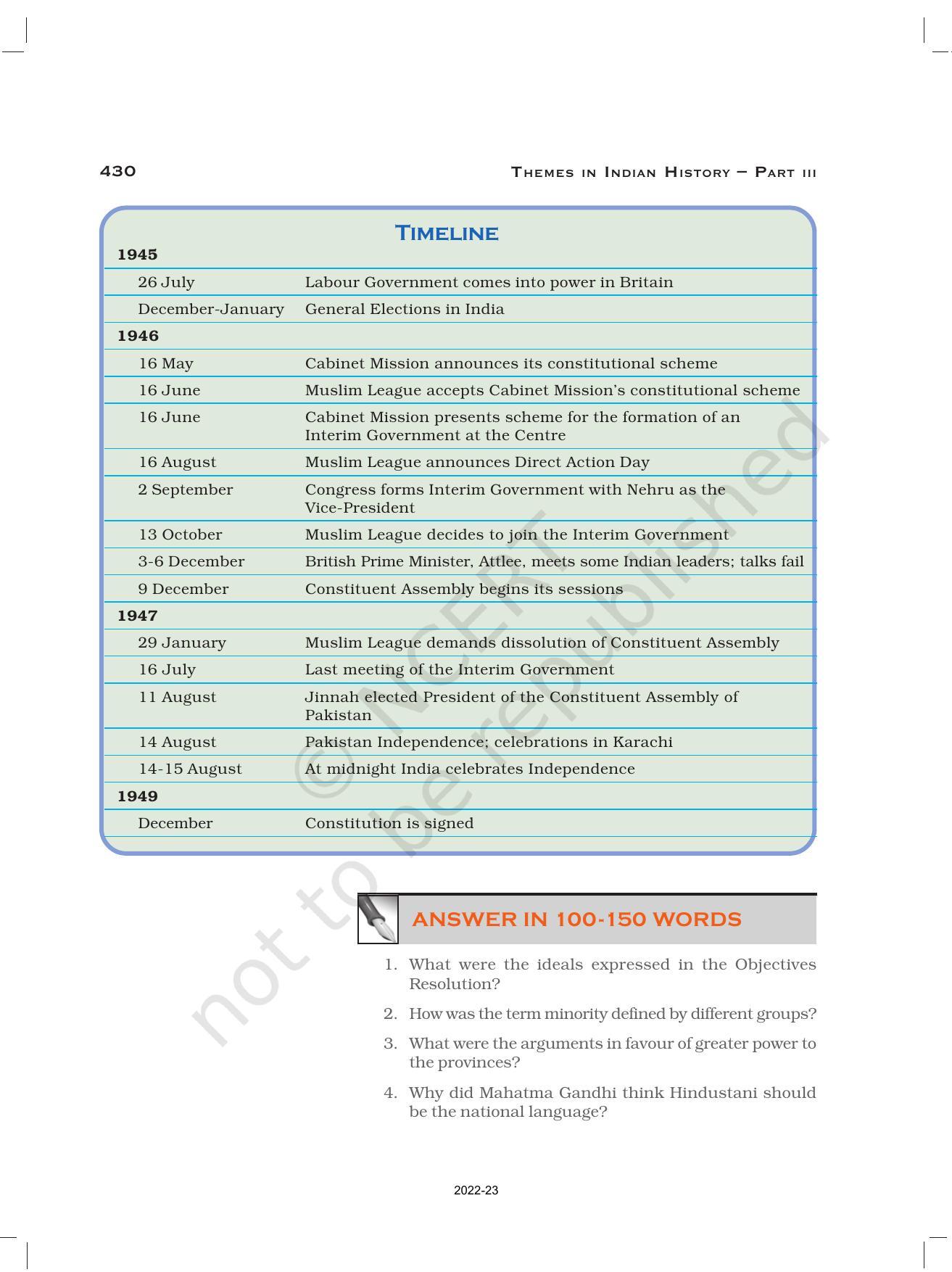 NCERT Book for Class 12 History Chapter 15 Framing