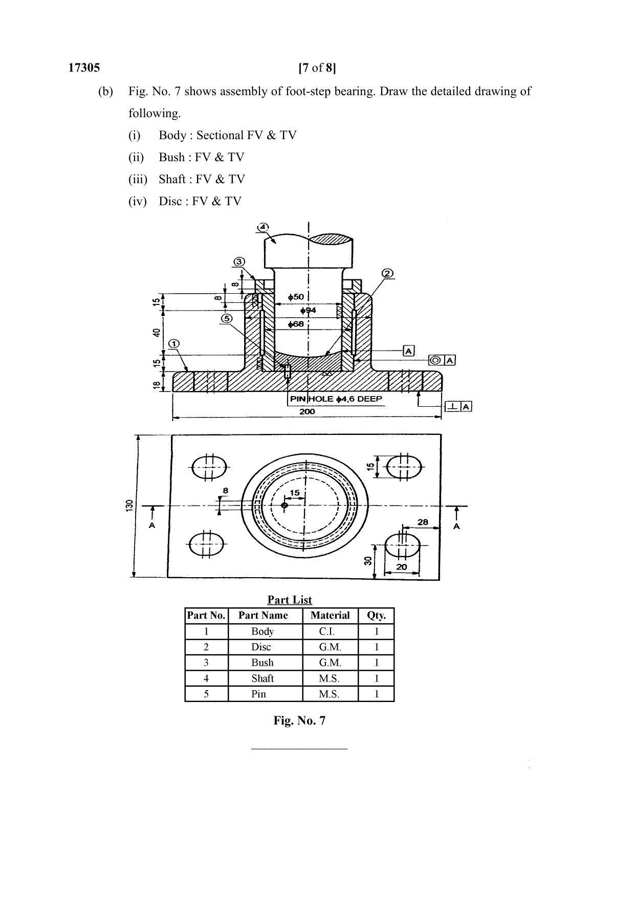 MSBTE Summer Question Paper 2019 - Mechanical Engineering Drawing ...