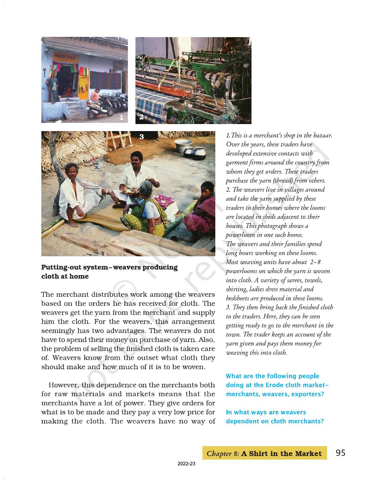 NCERT Book for Class 7 Social Science(Civics): Chapter 8-A Shirt in the ...