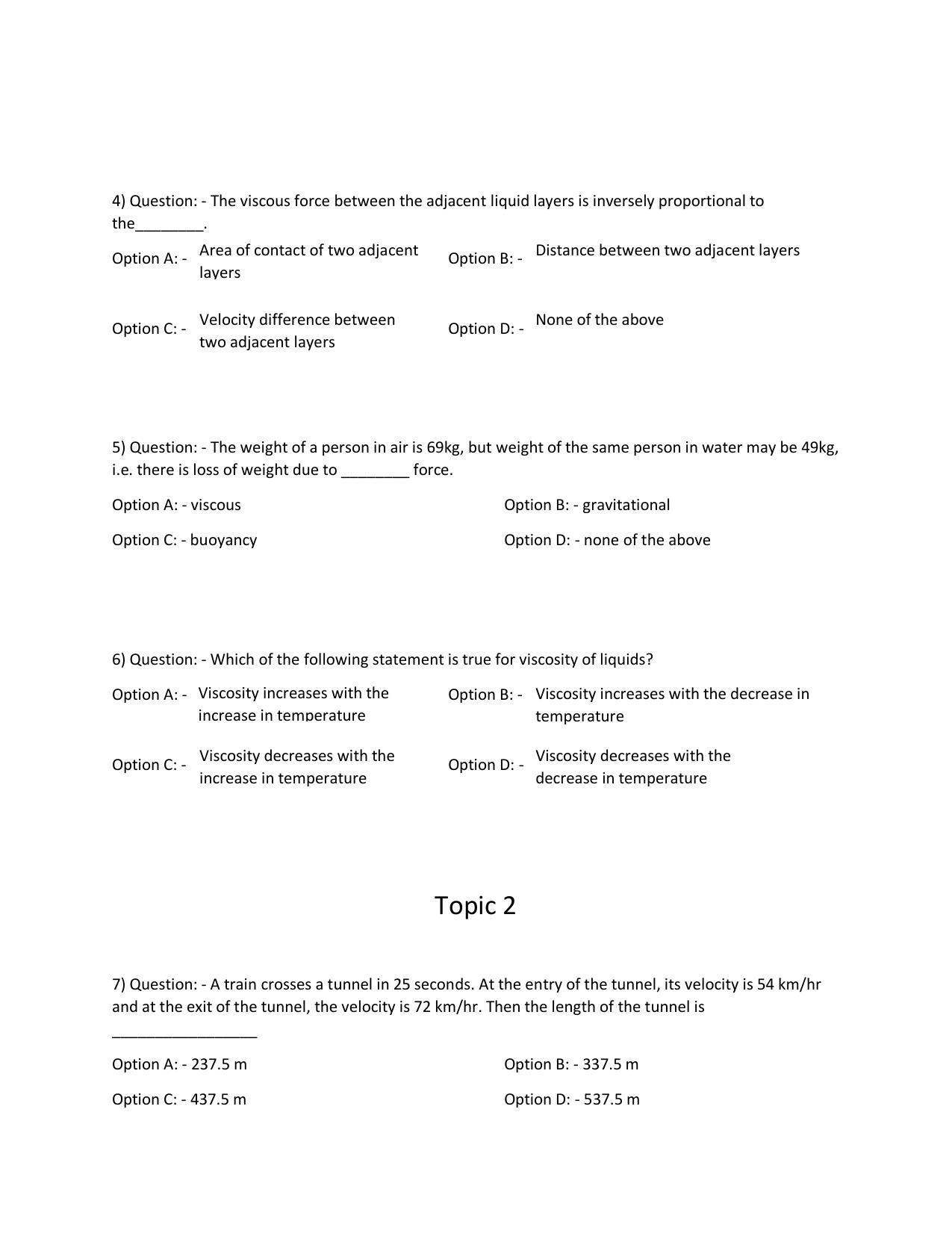 MSBTE Summer Question Paper 2019 - Applied Science Physics and Chemistry - IndCareer Docs