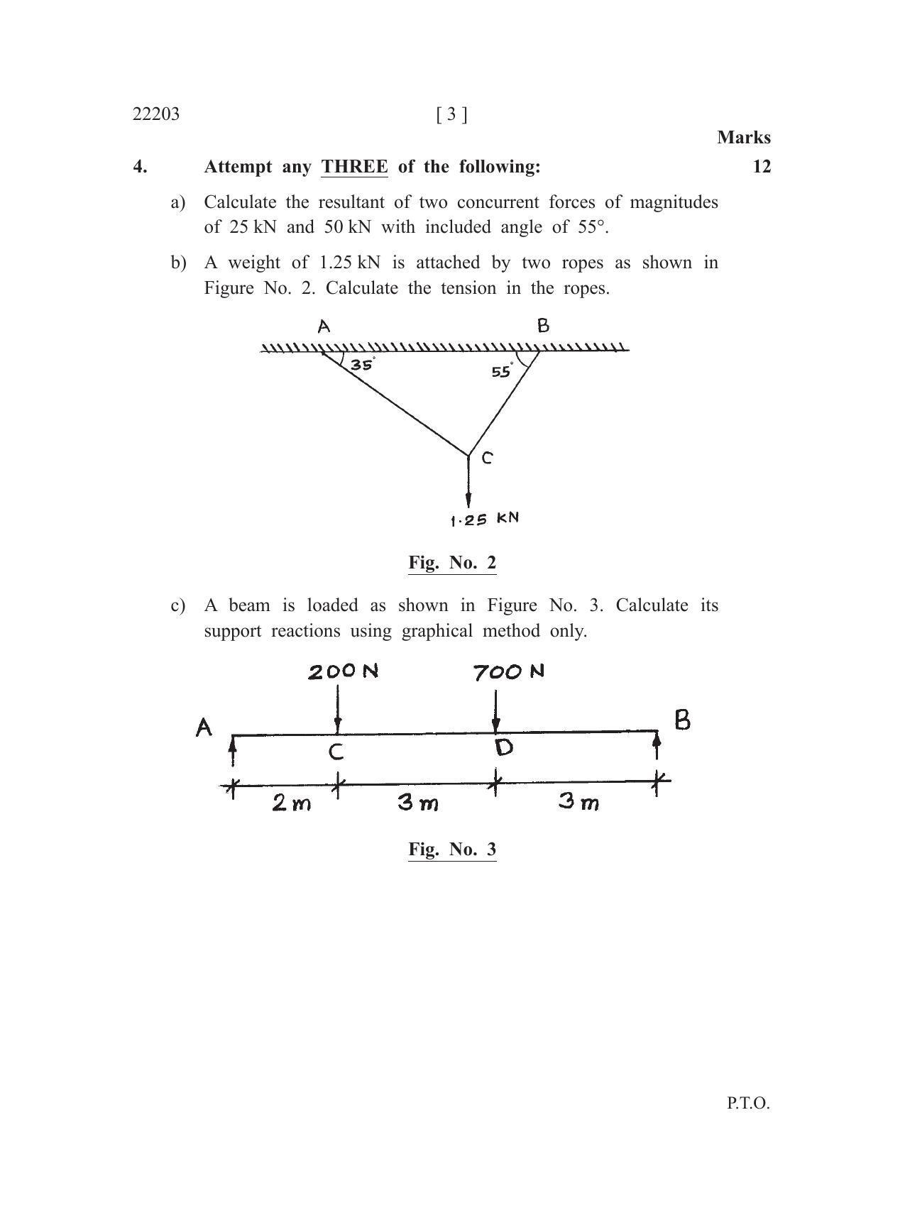 MSBTE Question Paper - 2019 - Applied Mechanic - IndCareer Docs