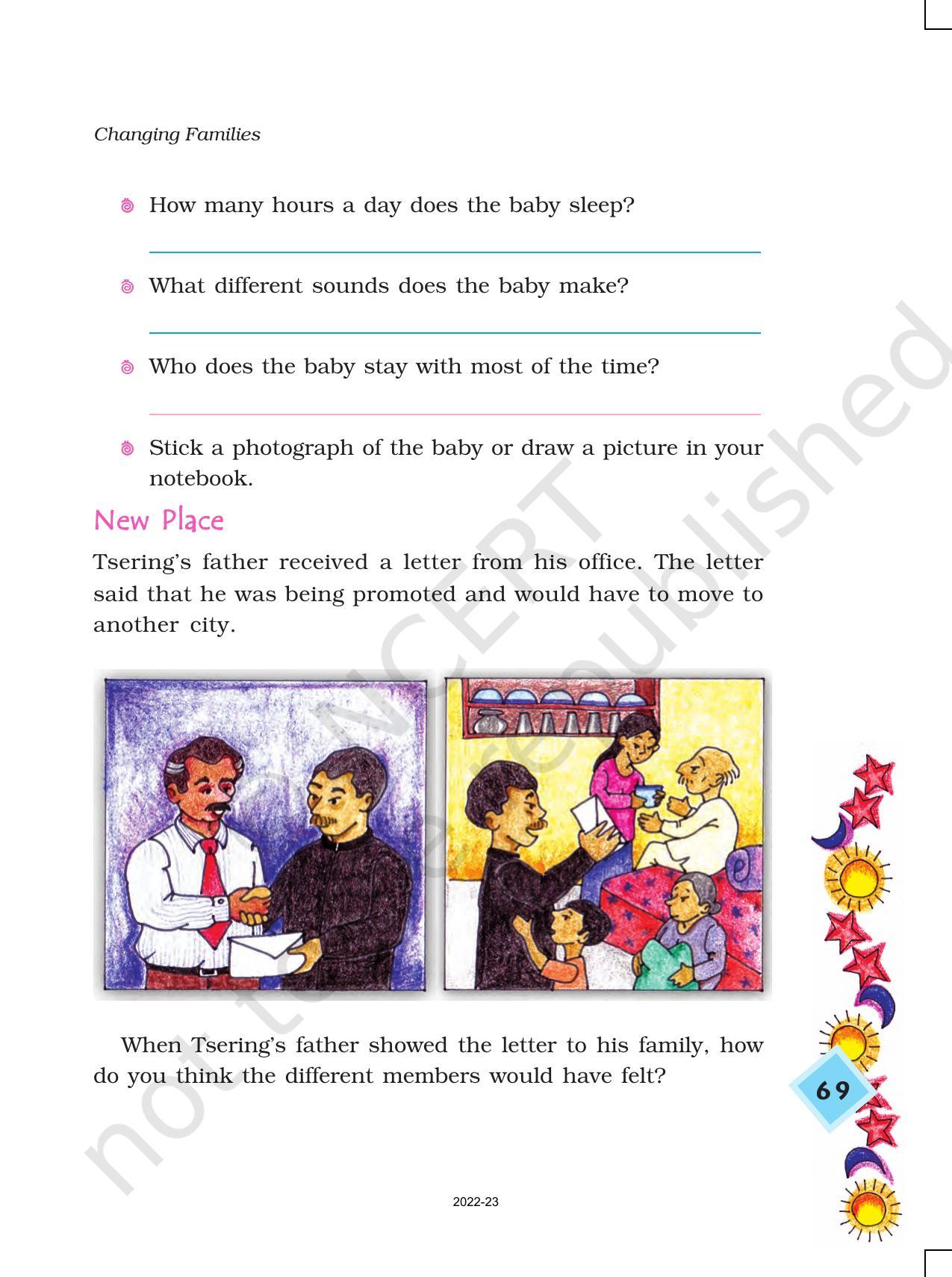NCERT Book for Class 4 EVS Chapter 9 Changing Families - IndCareer Schools