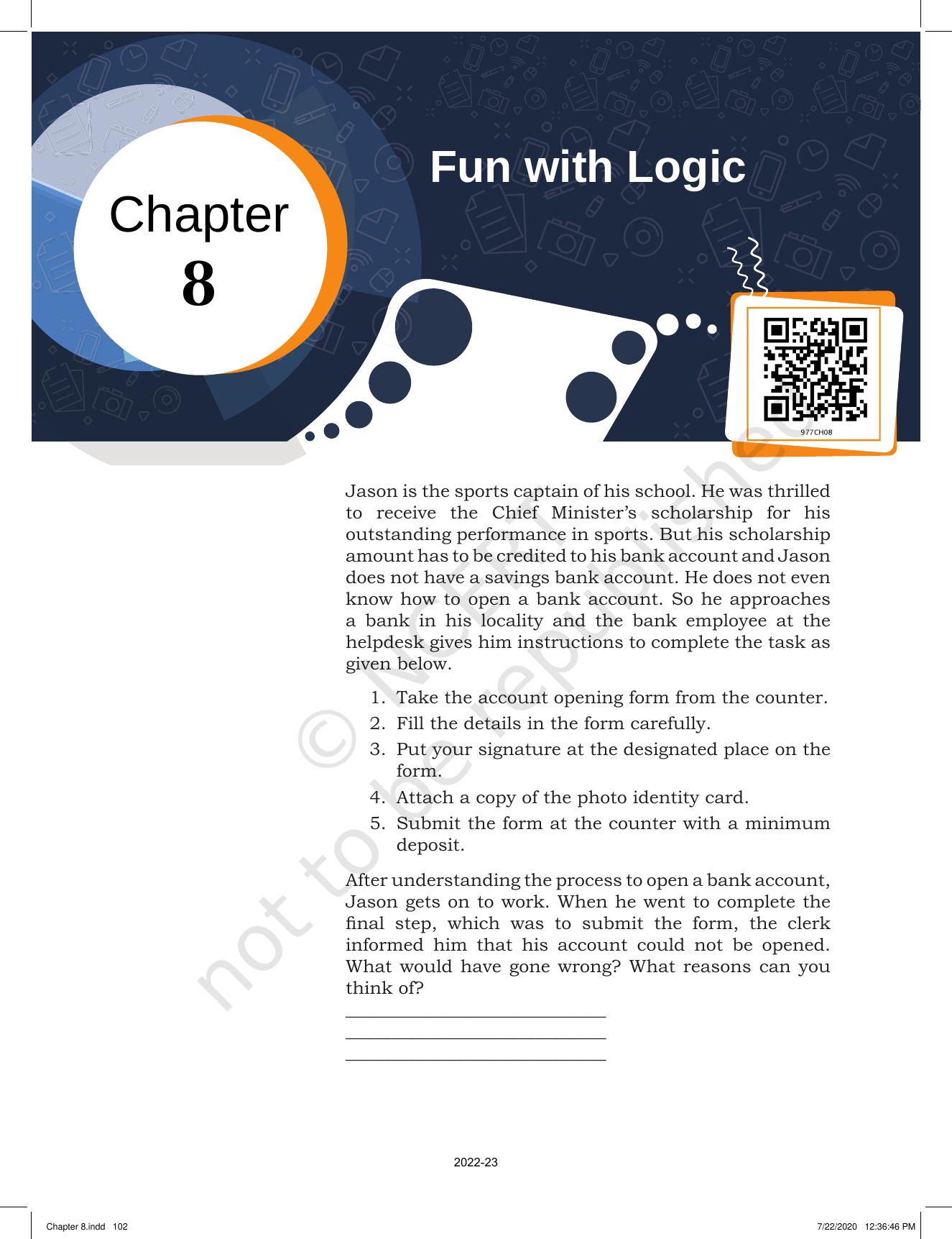NCERT Book for Class 9 ICT Chapter 8 Fun with Logic