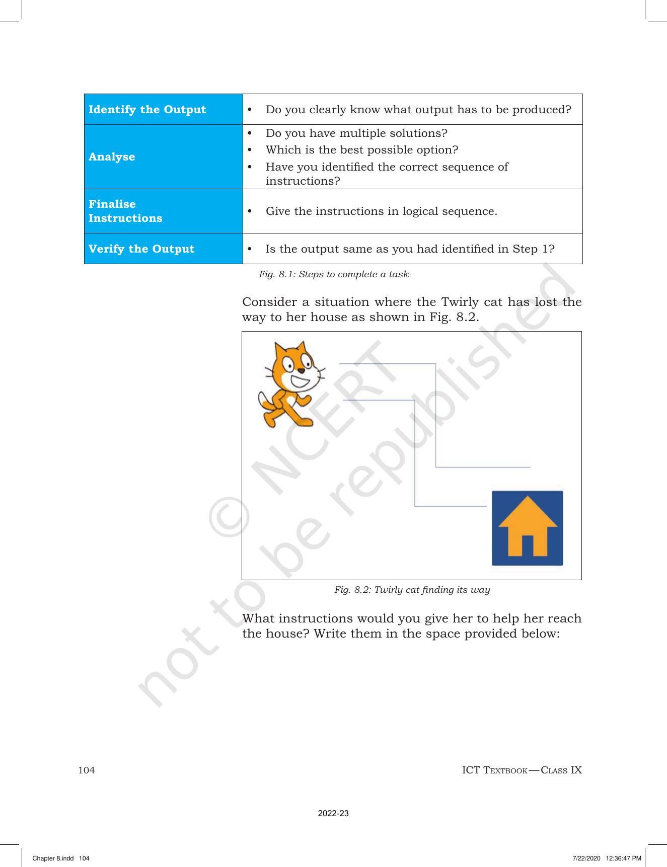 NCERT Book for Class 9 ICT Chapter 8 Fun with Logic
