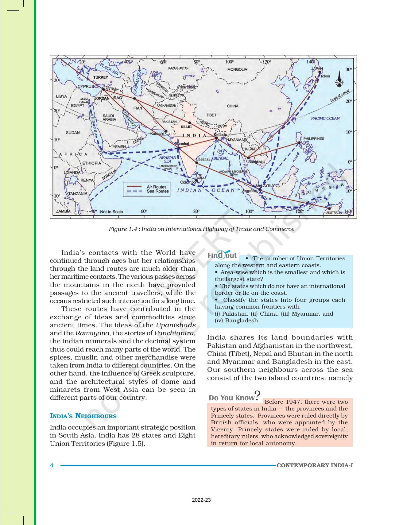 NCERT Book For Class 9 Geography Chapter 1 India Size ncert-book-for-class-9-geography-chapter-1-india-size