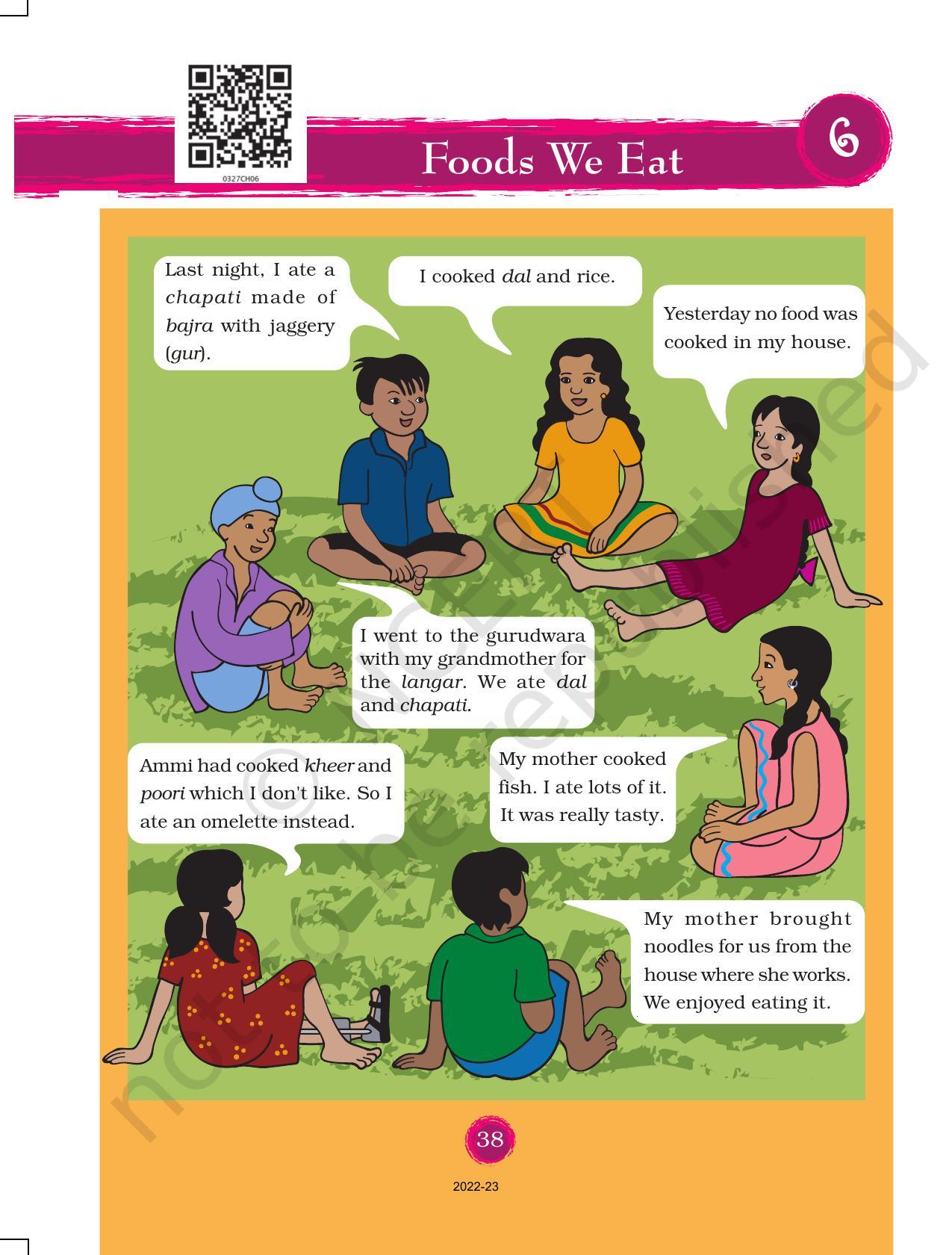 NCERT Book for Class 3 EVS Chapter 6-Foods We Eat - IndCareer Schools