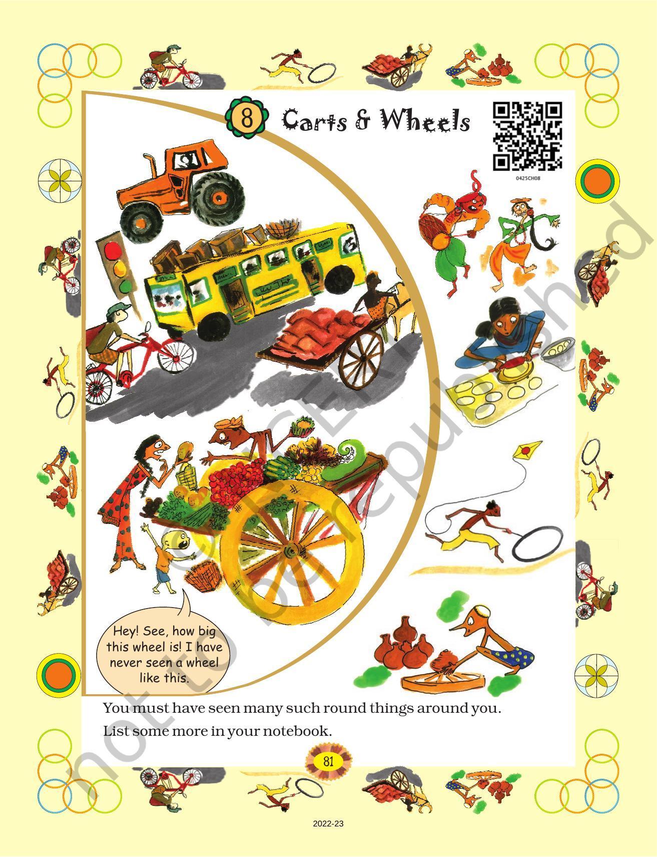 NCERT Book for Class 4 Maths Chapter 8 Carts and Wheels - IndCareer Schools