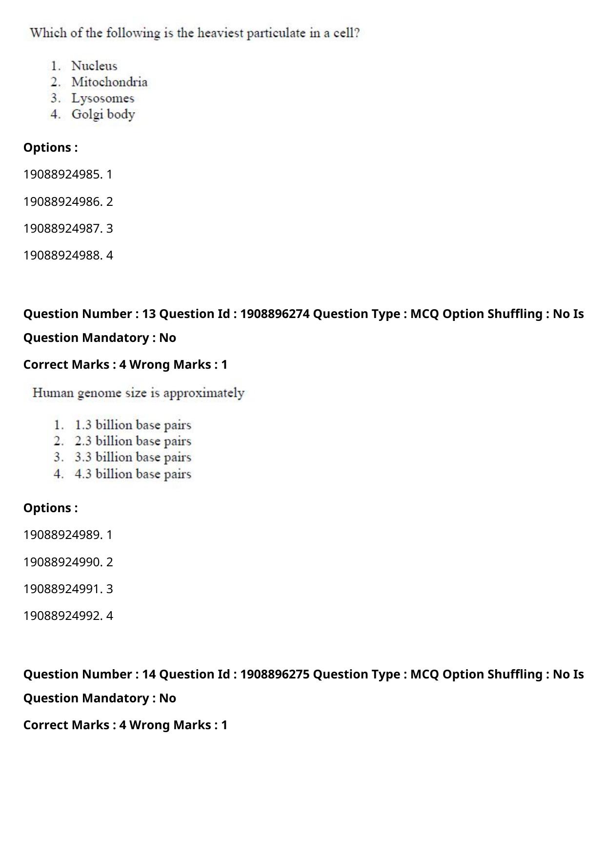 ICAR AIEEA PG 2021 ANIMAL BIOTECHNOLOGY Question Paper - IndCareer Docs